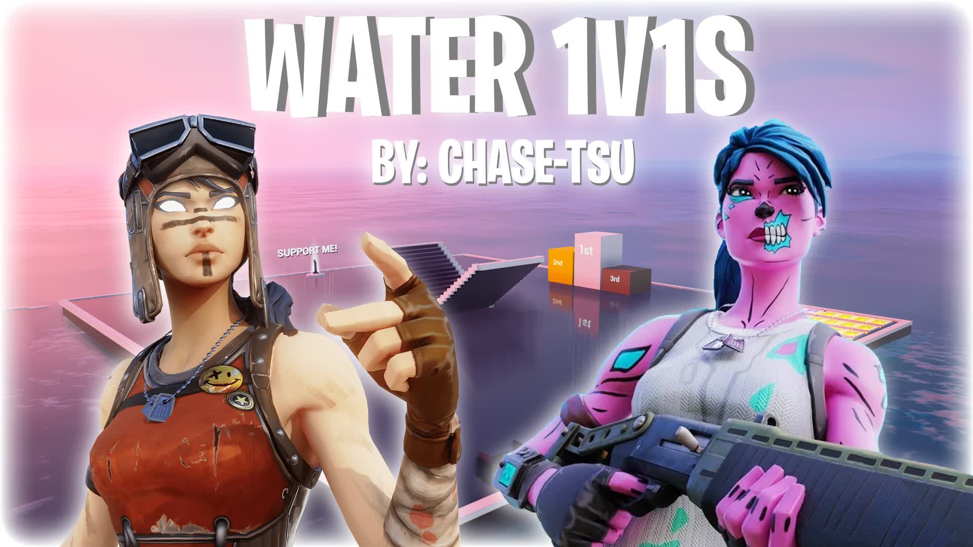 WATER 1V1'S BY: CHASE-TSU [ chase-tsu ] – Fortnite Creative Map Code