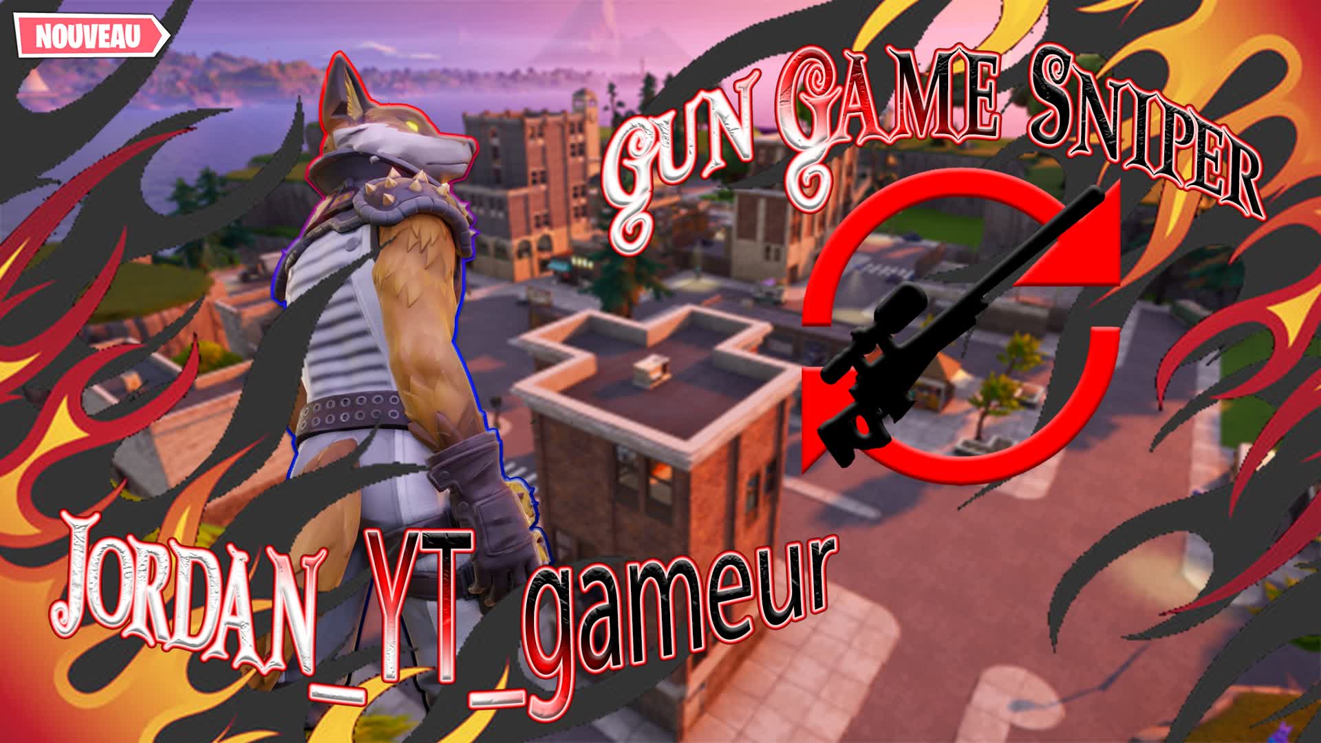 Gun Game SNIPER ONE SHOT 🎯 [ srt.clx.off ] – Fortnite Creative Map Code