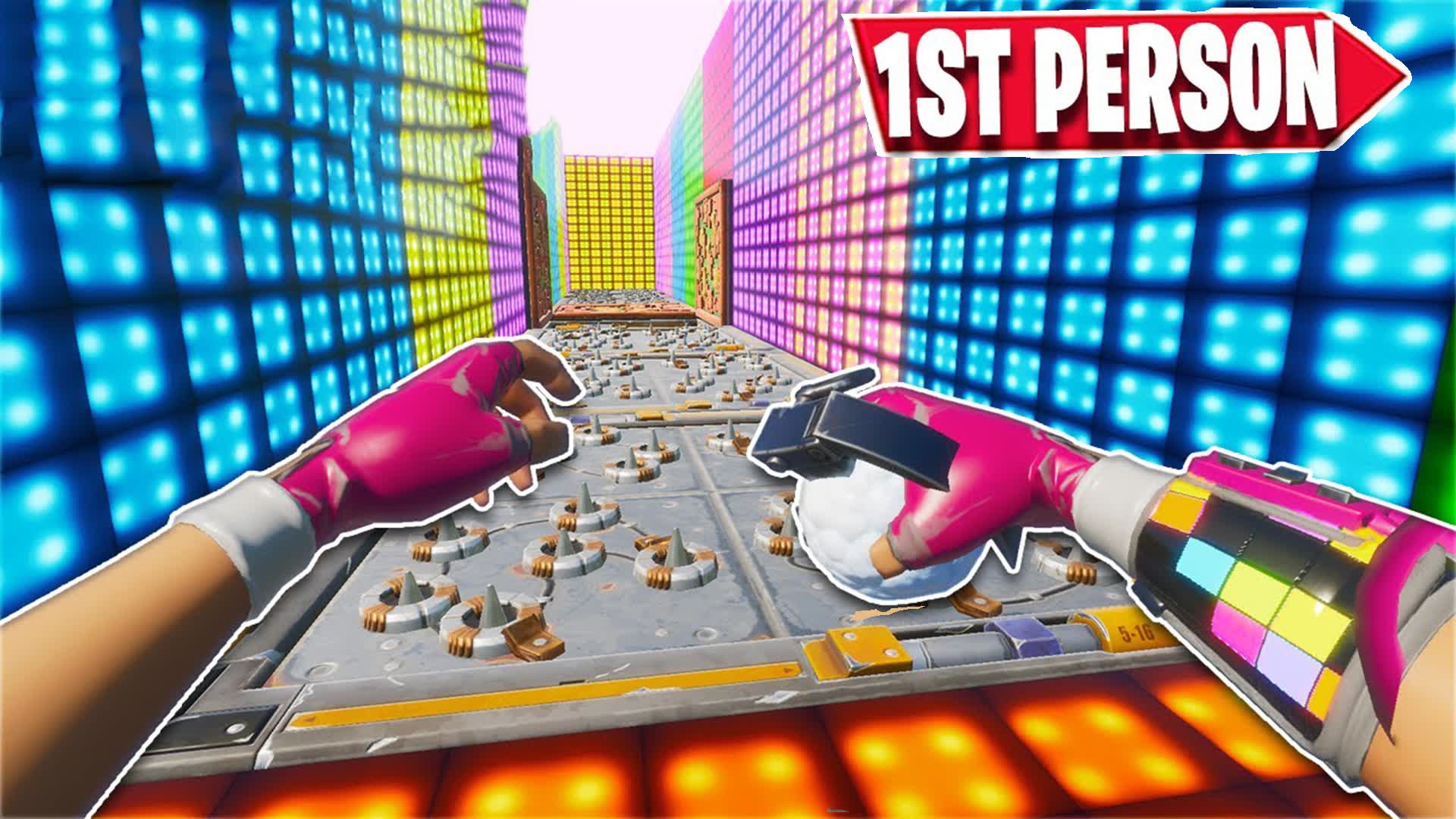 FIRST PERSON 25 LEVEL DEATHRUN [ lagri ] – Fortnite Creative Map Code