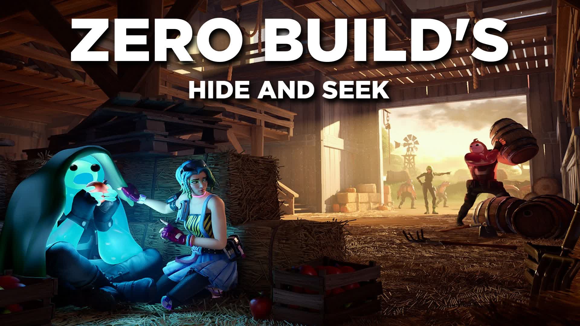 Zero build's - Hide and seek [ kronnosrzer ] – Fortnite Creative Map Code