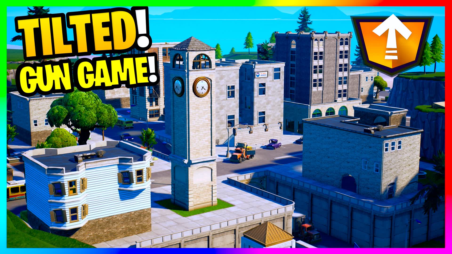 OG Tilted Gun Game ⭐ (Names On) [ post ] – Fortnite Creative Map Code