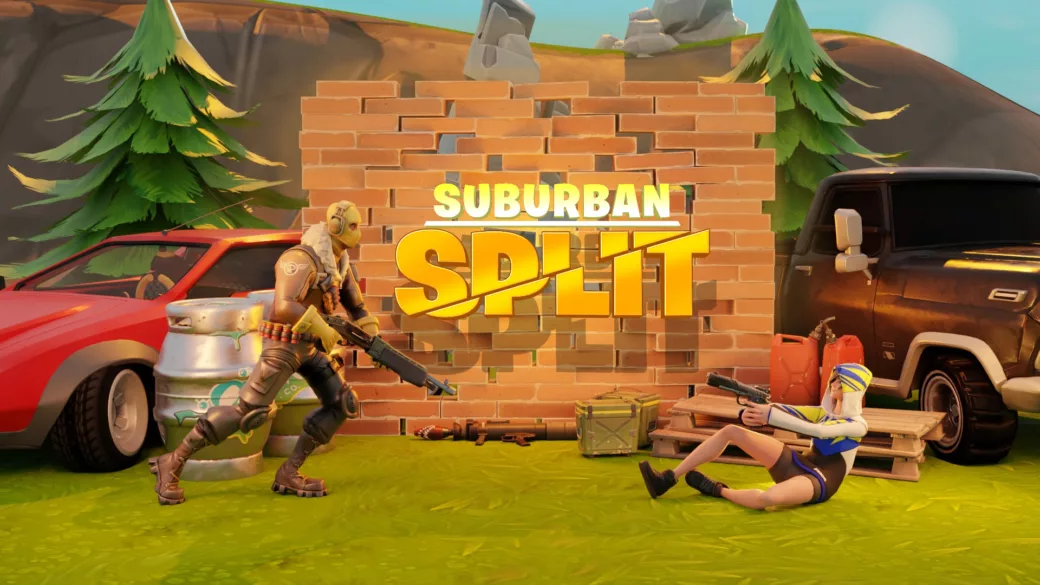 SUBURBAN SPLIT! [ jakus ] – Fortnite Creative Map Code