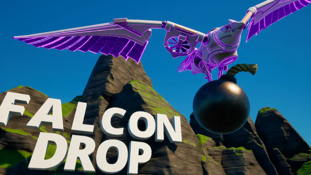 🦅 Falcon Drop 🦅 [ zbird8596 ] – Fortnite Creative Map Code