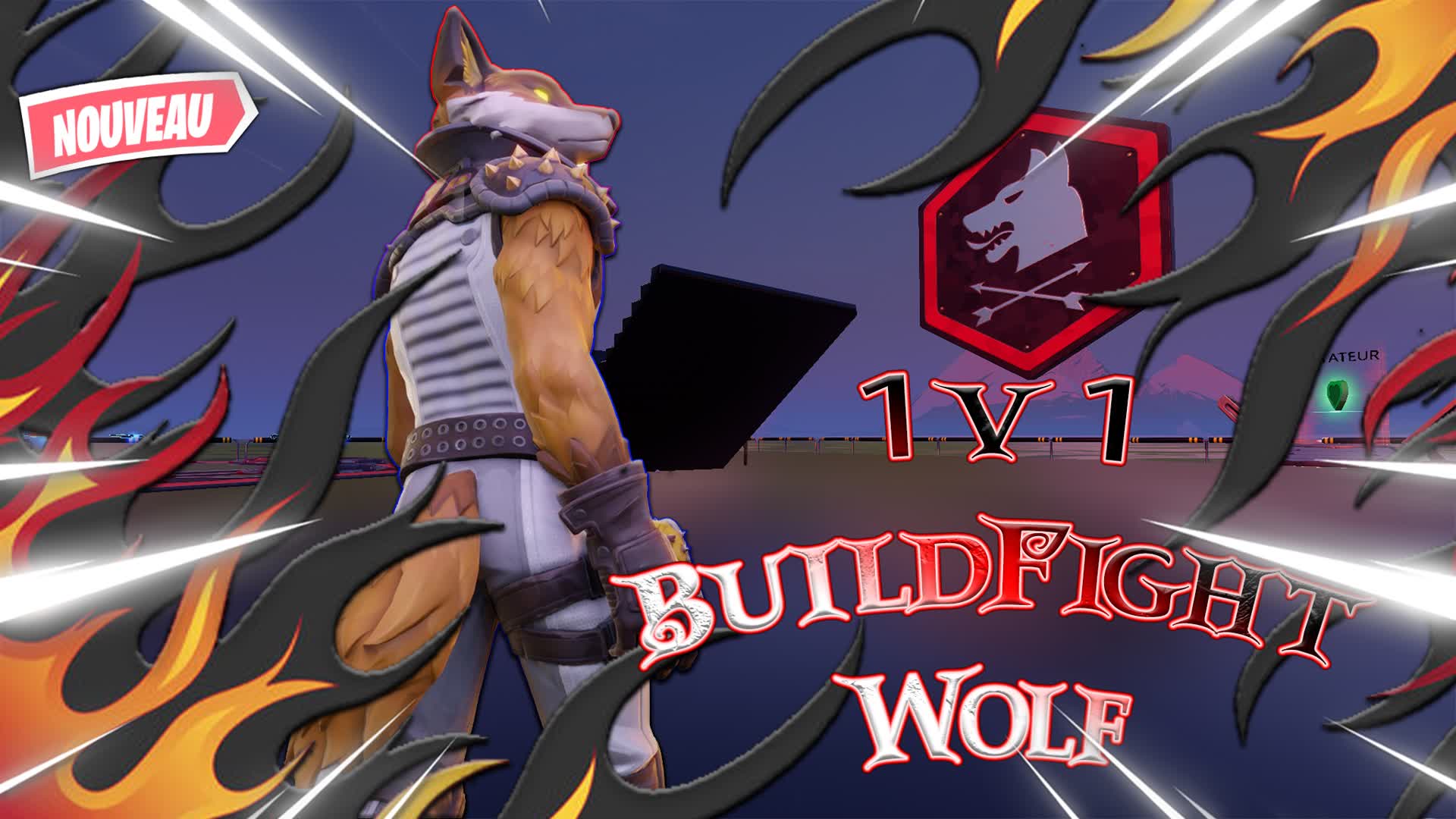 WOLF 1v1 Map OwerWolve [ srt.clx.off ] – Fortnite Creative Map Code