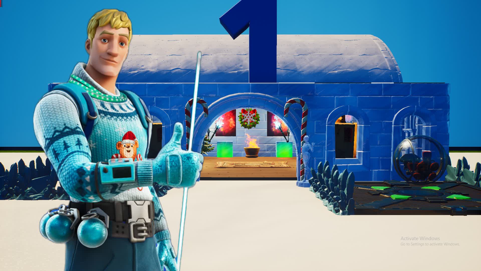 Winter Zone Wars [ wolverine ] – Fortnite Creative Map Code