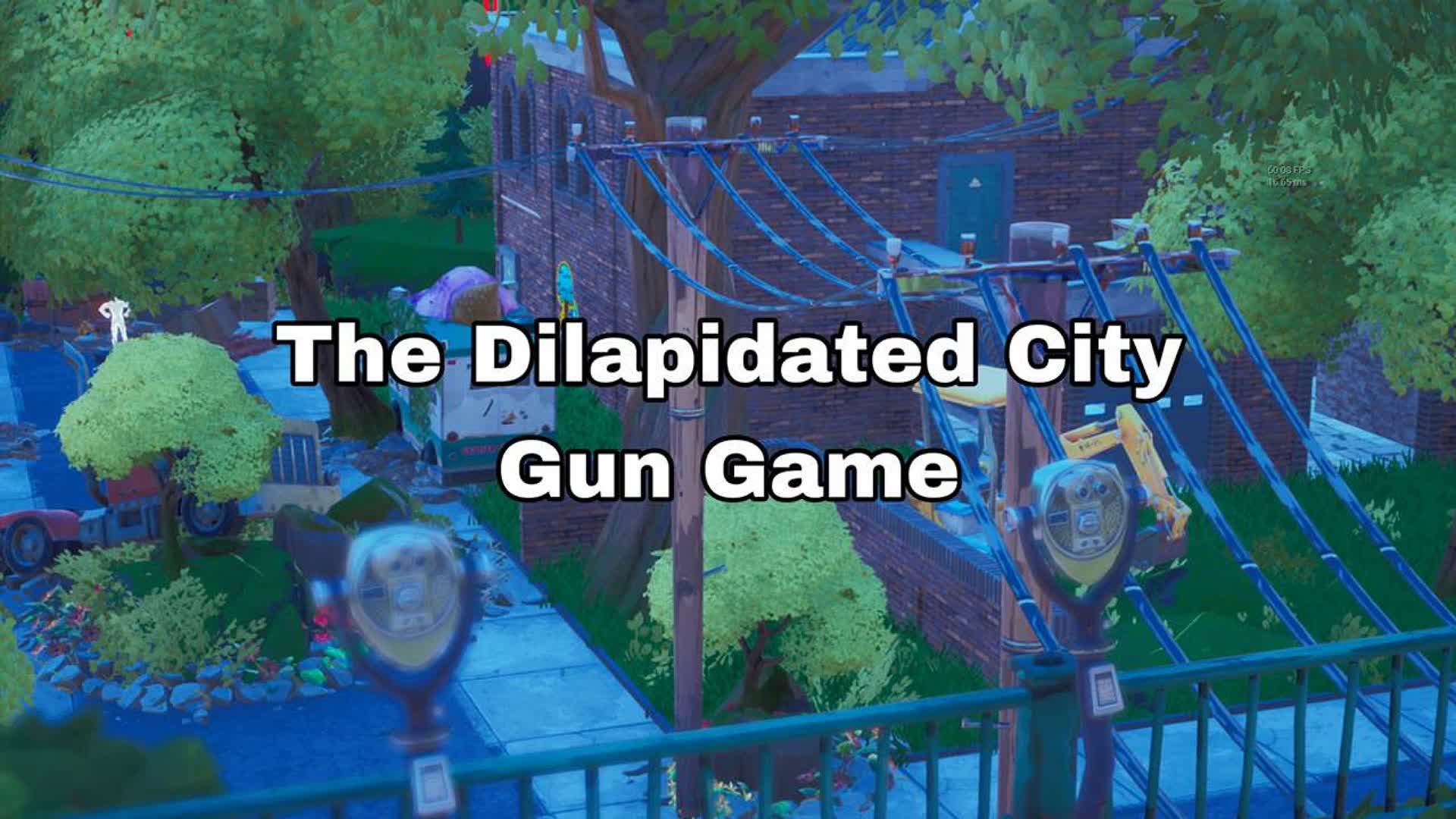 The Dilapidated City - Gun Game [ gabex ] – Fortnite Creative Map Code