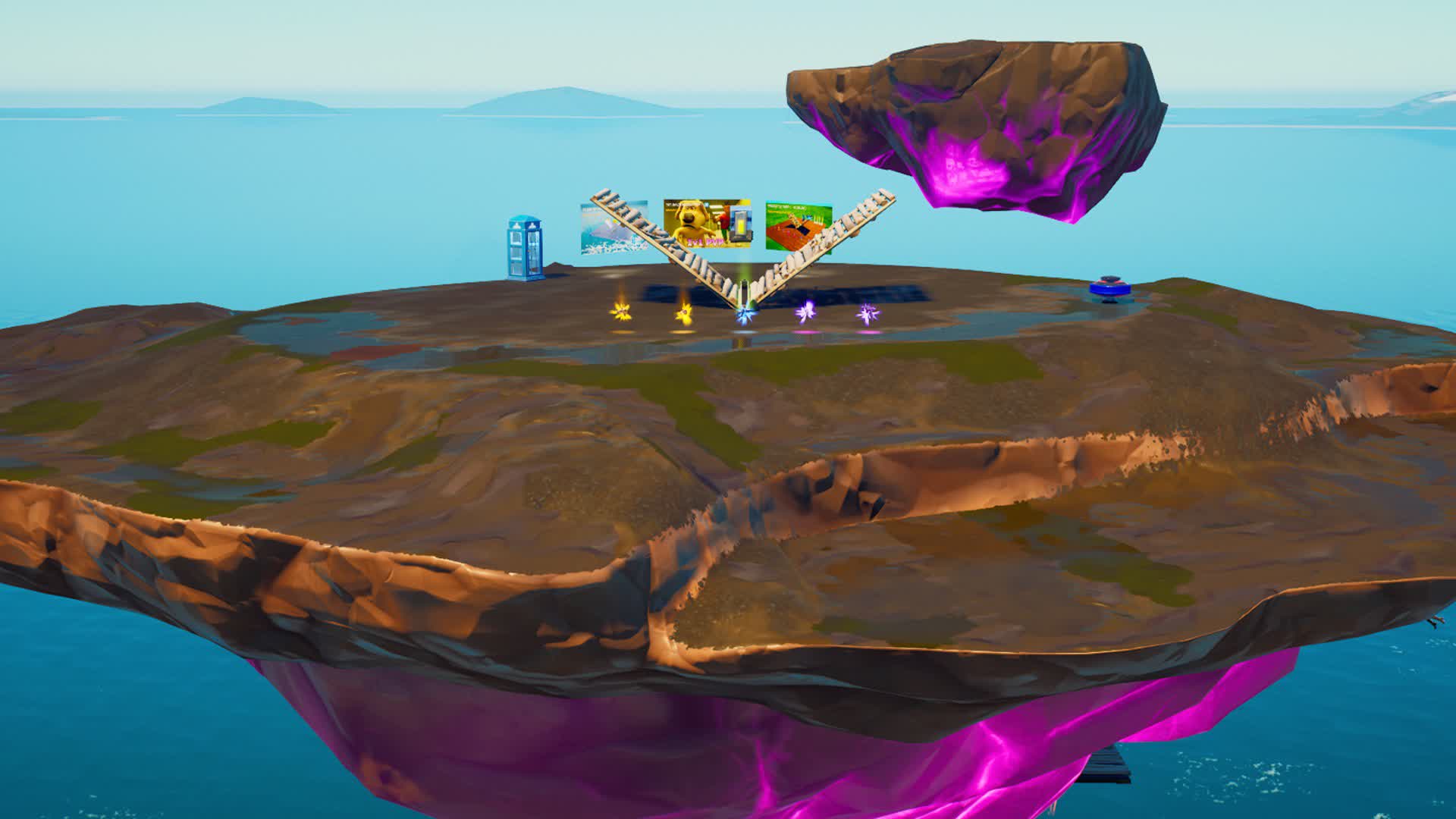 FLOATING 1V1 MAP👽 [ ade ] – Fortnite Creative Map Code