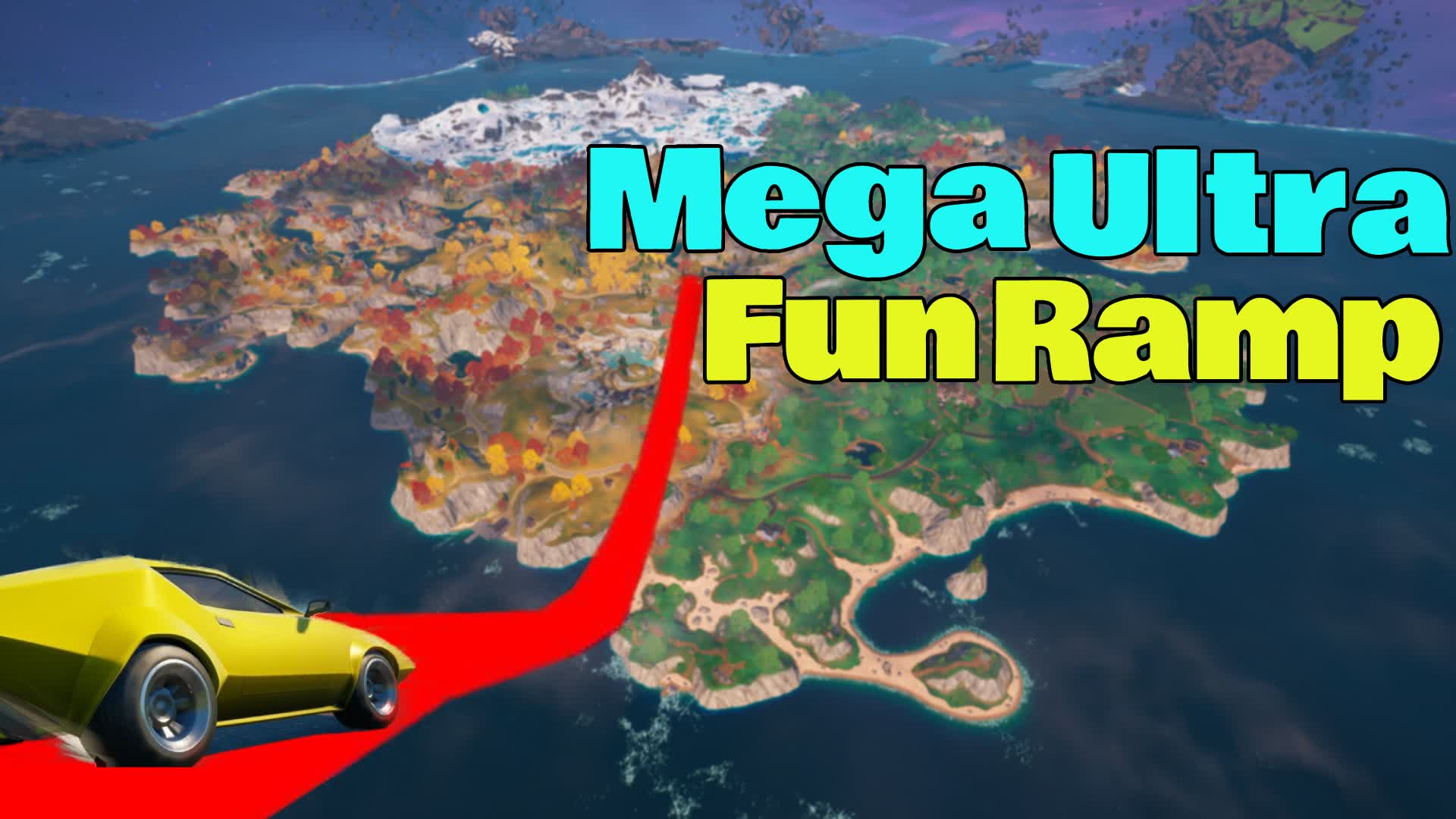 Ultra MEGA Ramp FUN Park [ justbrenfn ] – Fortnite Creative Map Code