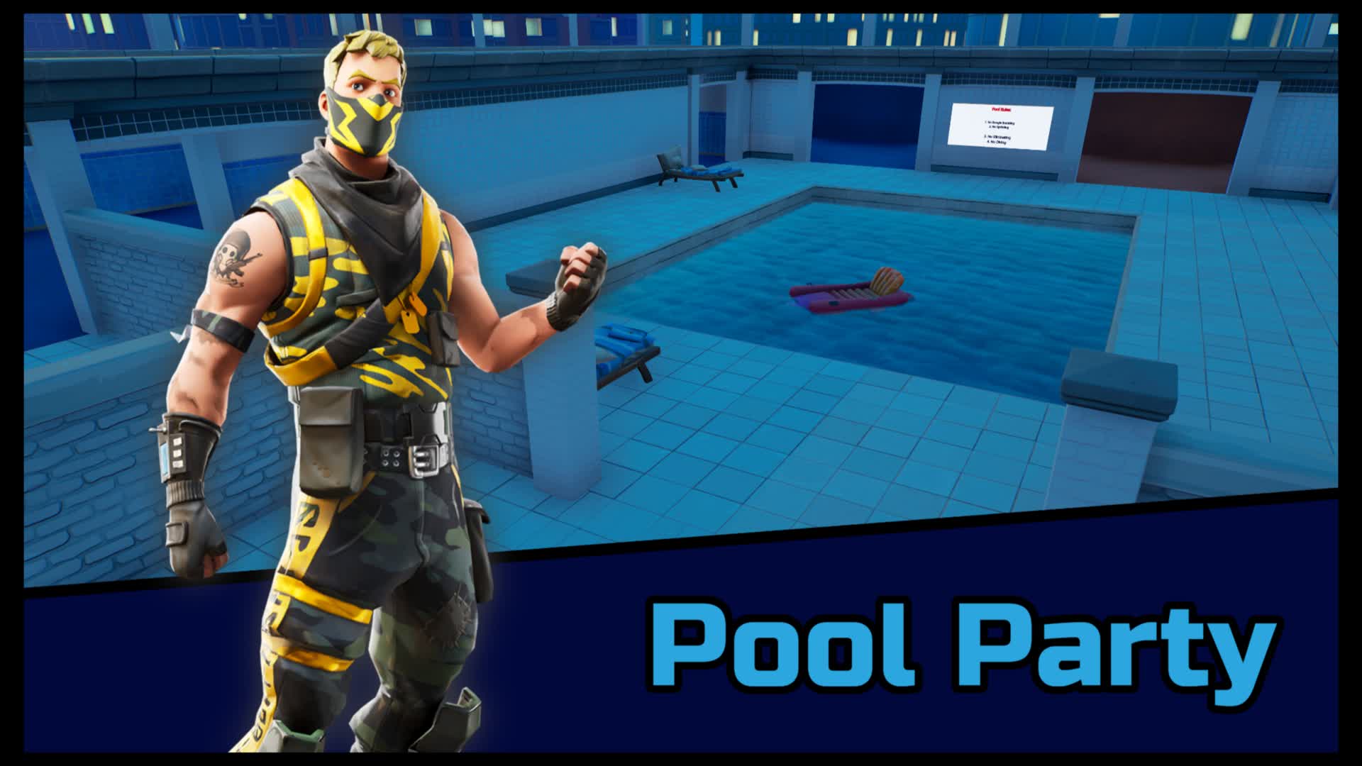 Pool Party [ cubiccosmos ] – Fortnite Creative Map Code