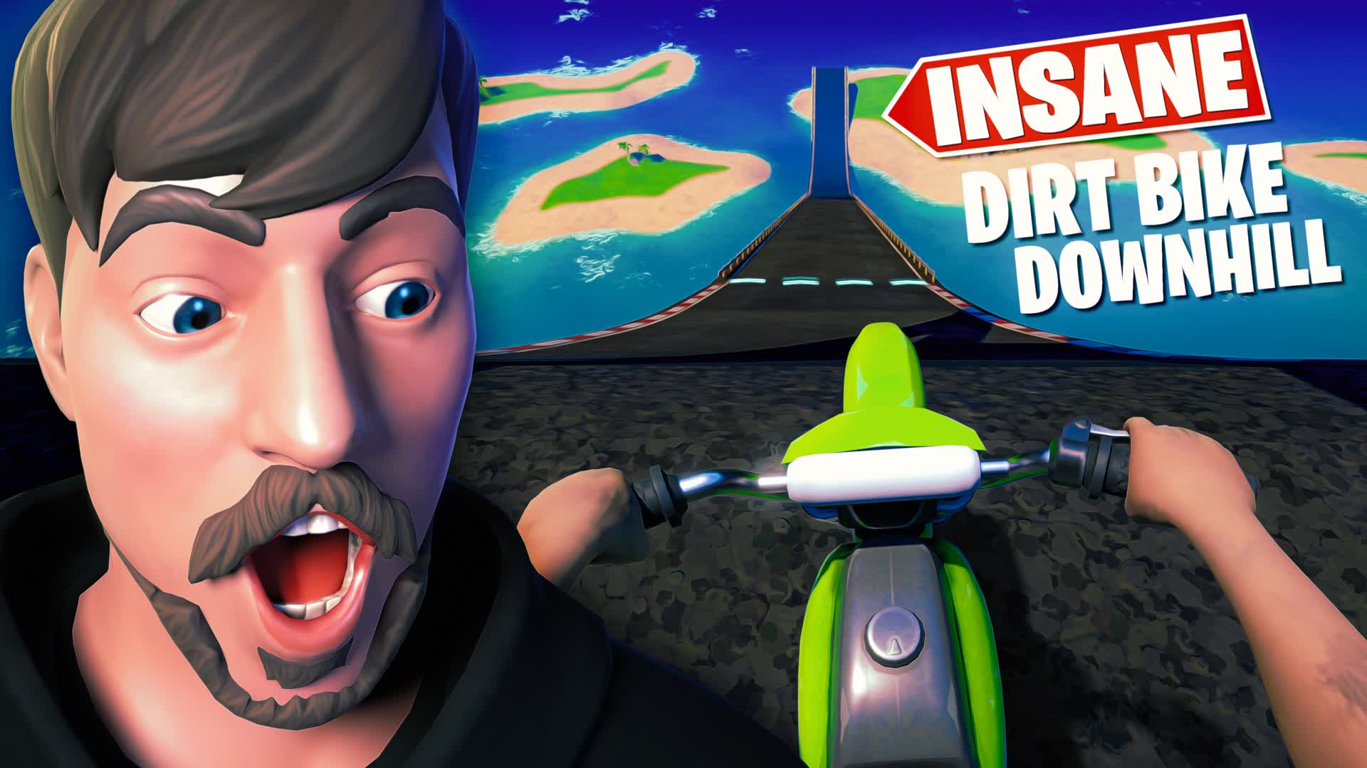 INSANE DIRT BIKE DOWNHILL [ ocdfx ] – Fortnite Creative Map Code