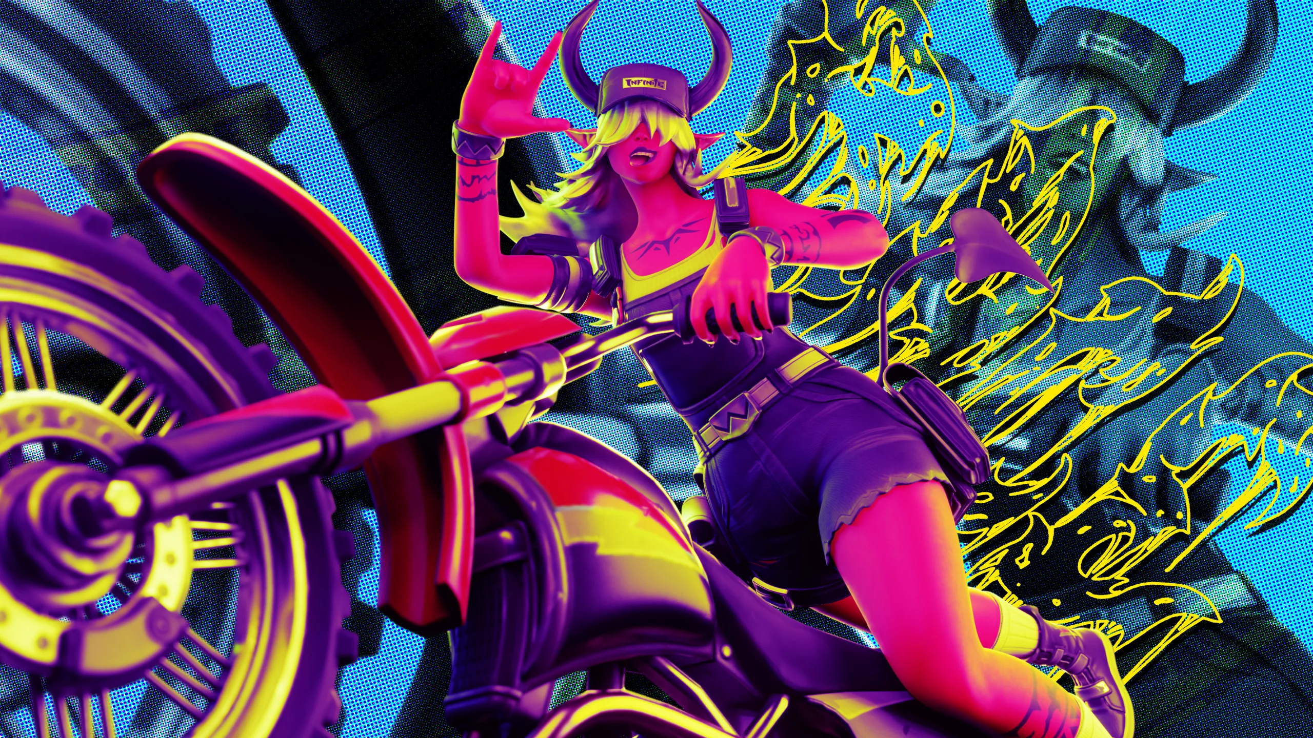 Dirtbike Downhill Rally 🏍️ [ teamhype ] – Fortnite Creative Map Code