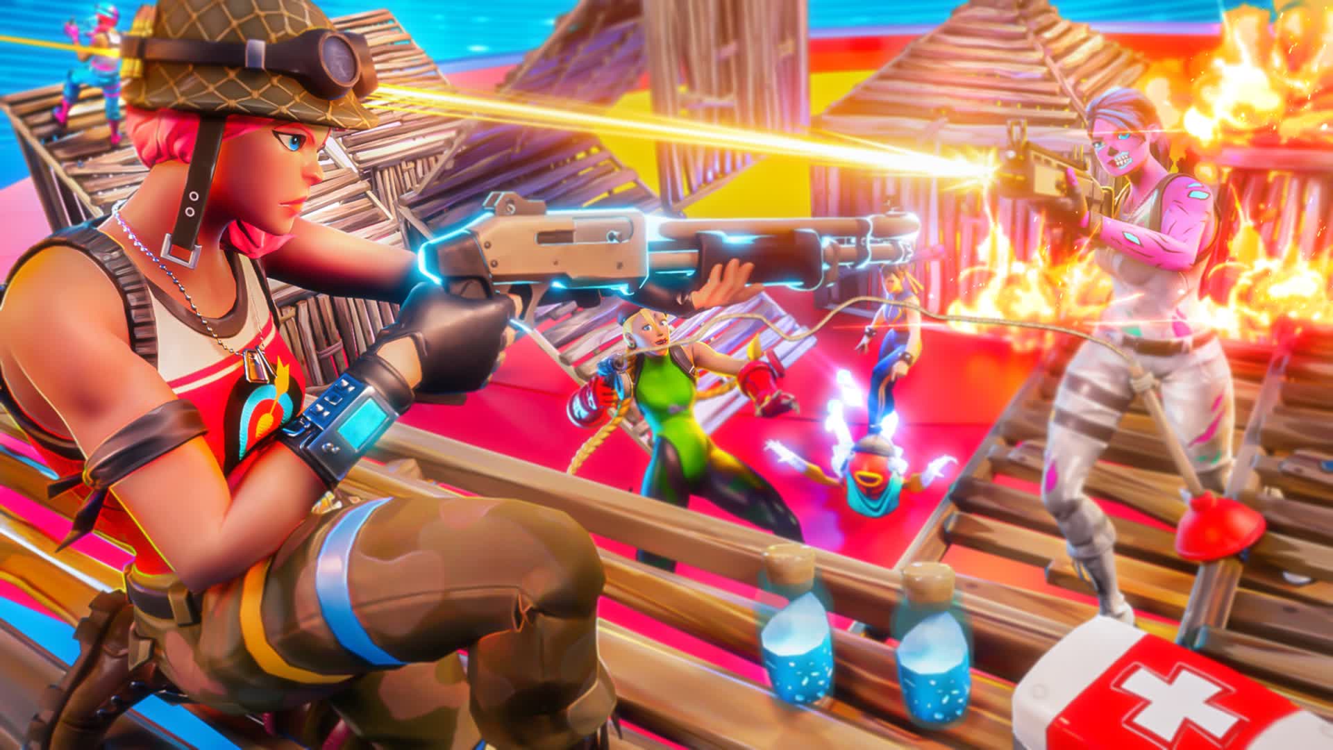 Bullseye Free for All 🎯 [ bullseye ] – Fortnite Creative Map Code