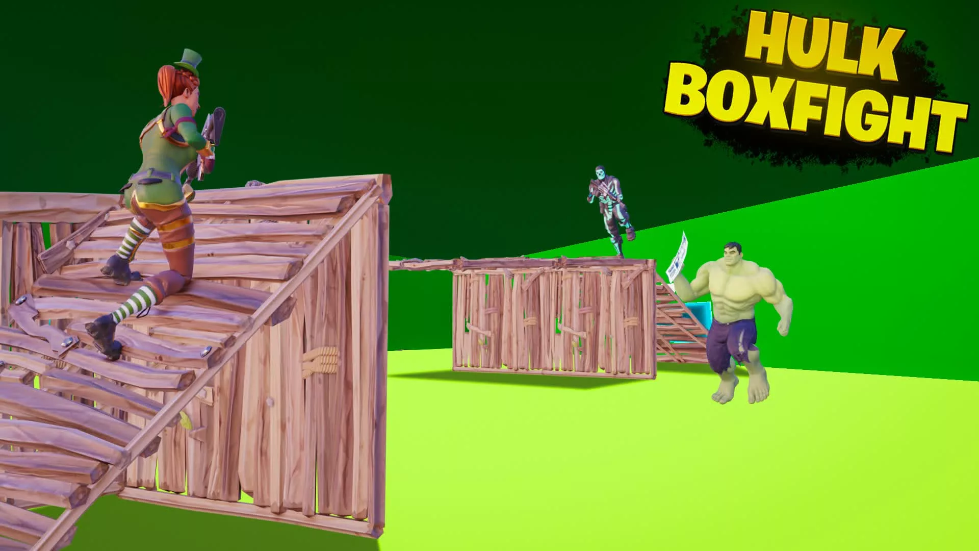 BOX FIGHT PRO | HULK [ 1v1 ] – Fortnite Creative Map Code