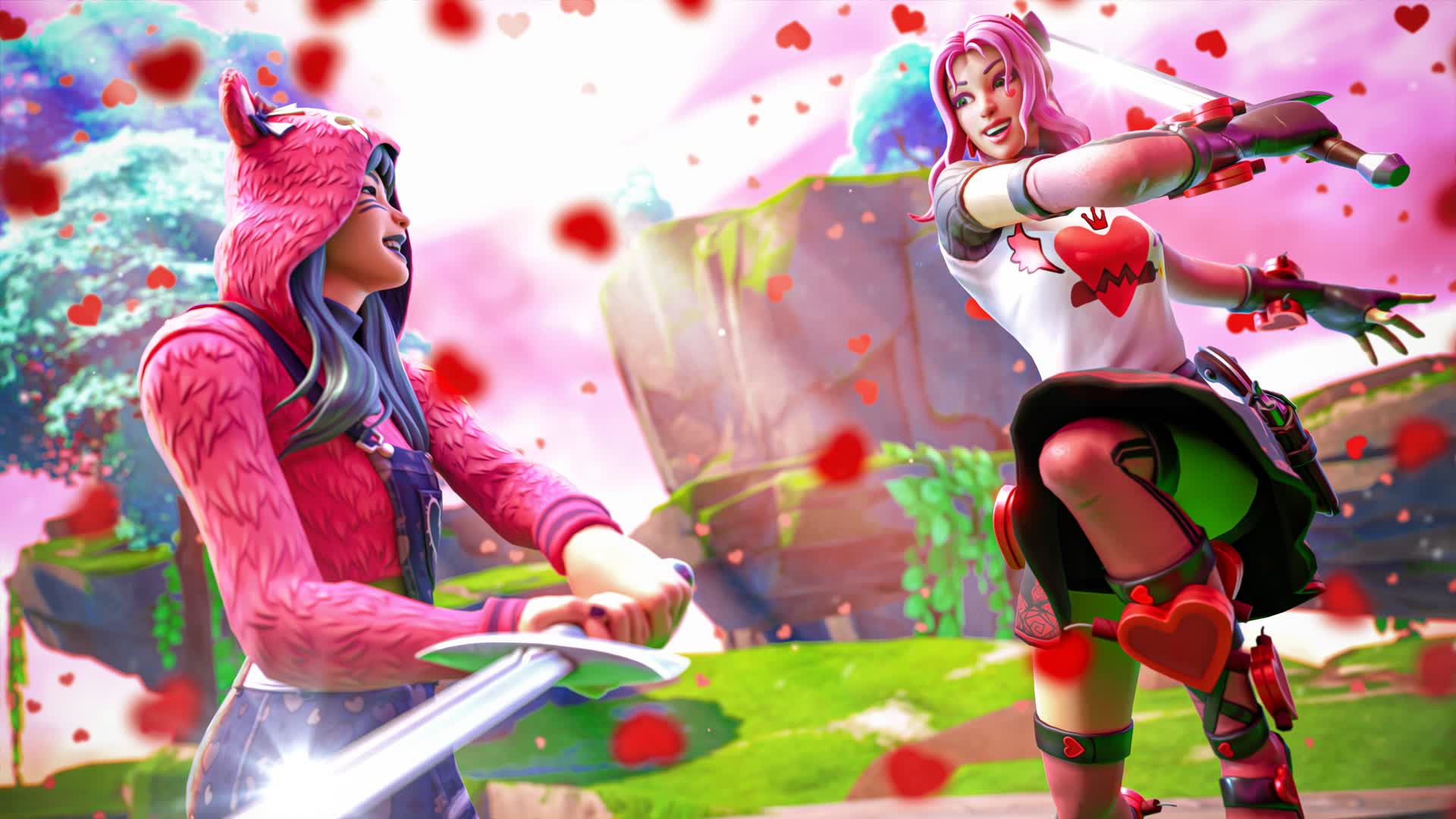 Lovely Sword Fight! 🗡️💔 [ enderbite ] – Fortnite Creative Map Code
