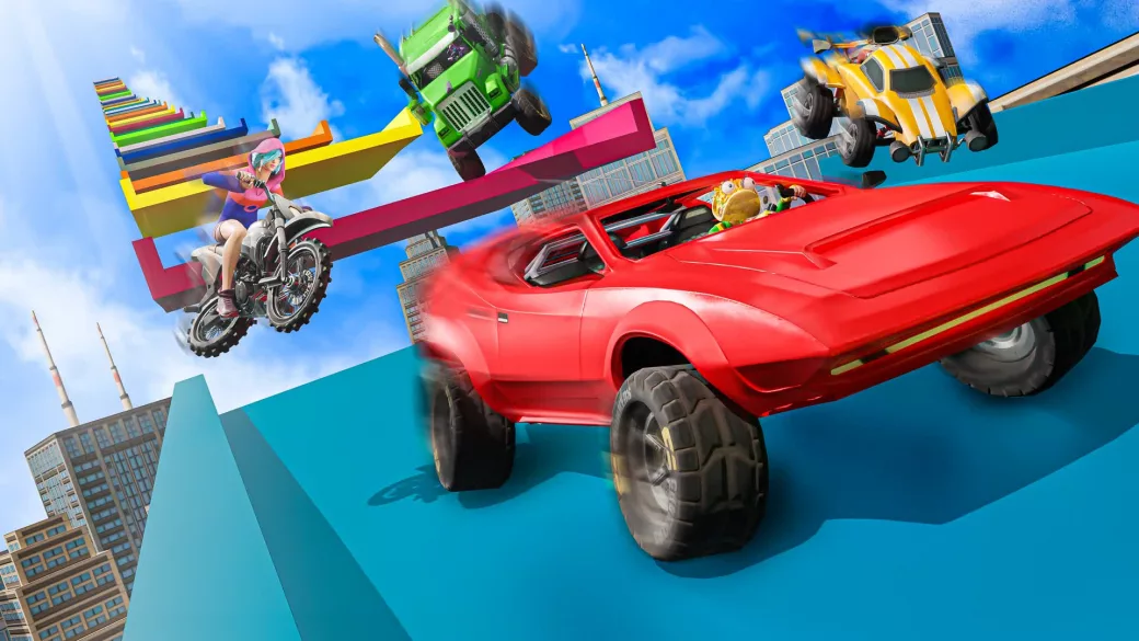 🌈THE RAINBOW RAMP!🌈 [ woyka ] – Fortnite Creative Map Code