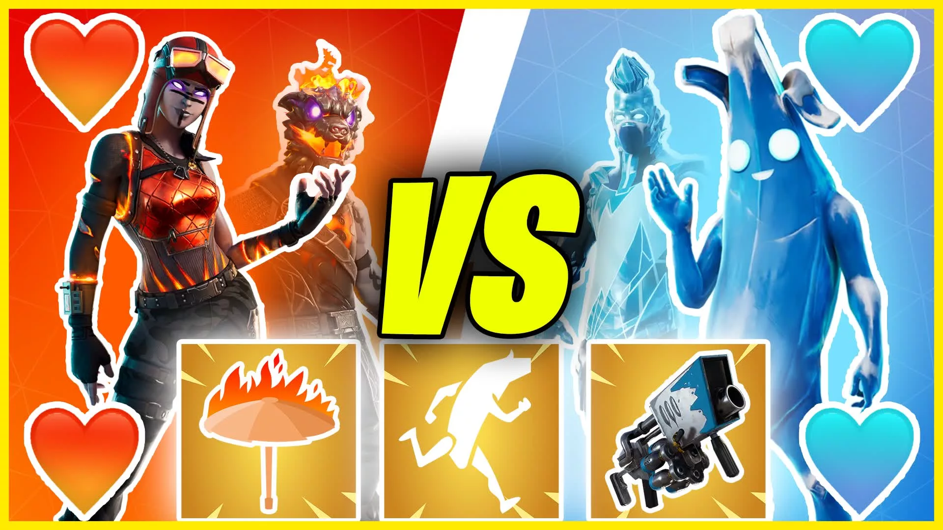 🔥LAVA VS ICE [ gneazyx ] – Fortnite Creative Map Code