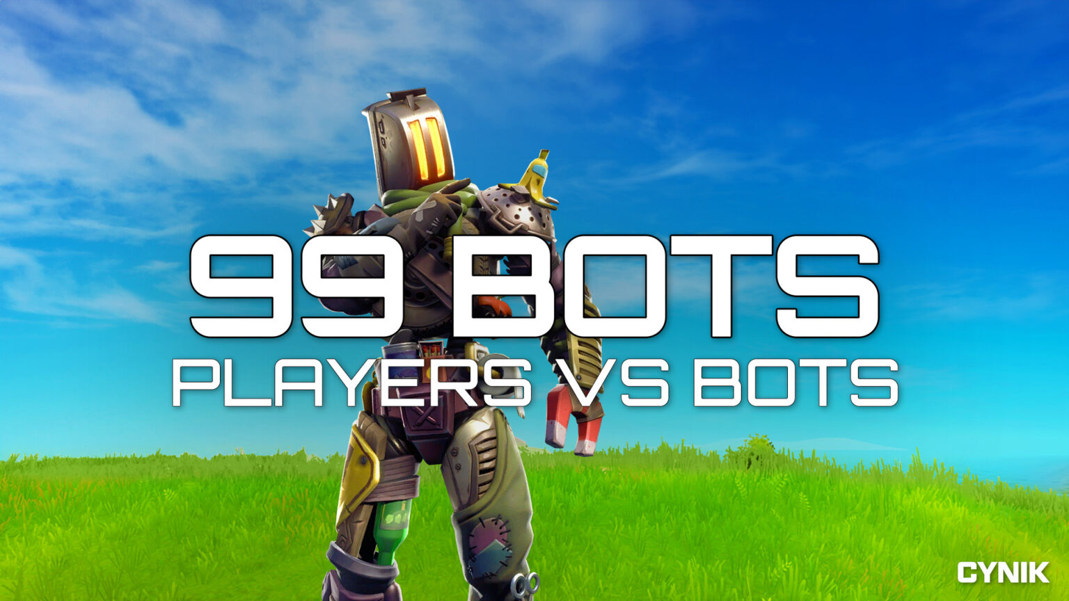 99 BOTS II - CHAPTER 5 BOT ROYALE [ xrai ] – Fortnite Creative Map Code