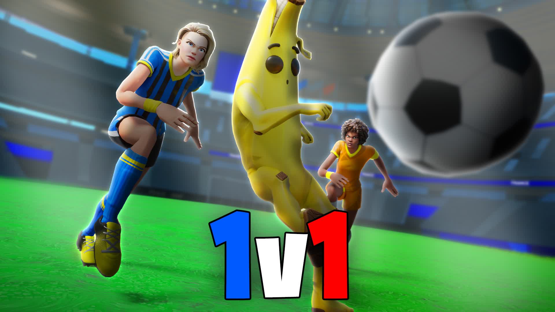 🔵 FOOTNITE 1V1 SOCCER 🔴 [ traki ] – Fortnite Creative Map Code