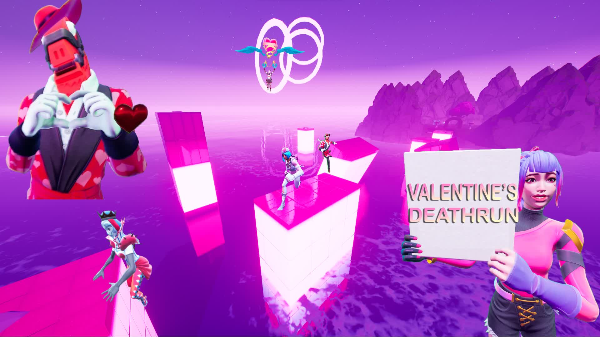 💖Valentines Deathrun [ b34n_matthew4ryt ] – Fortnite Creative Map Code