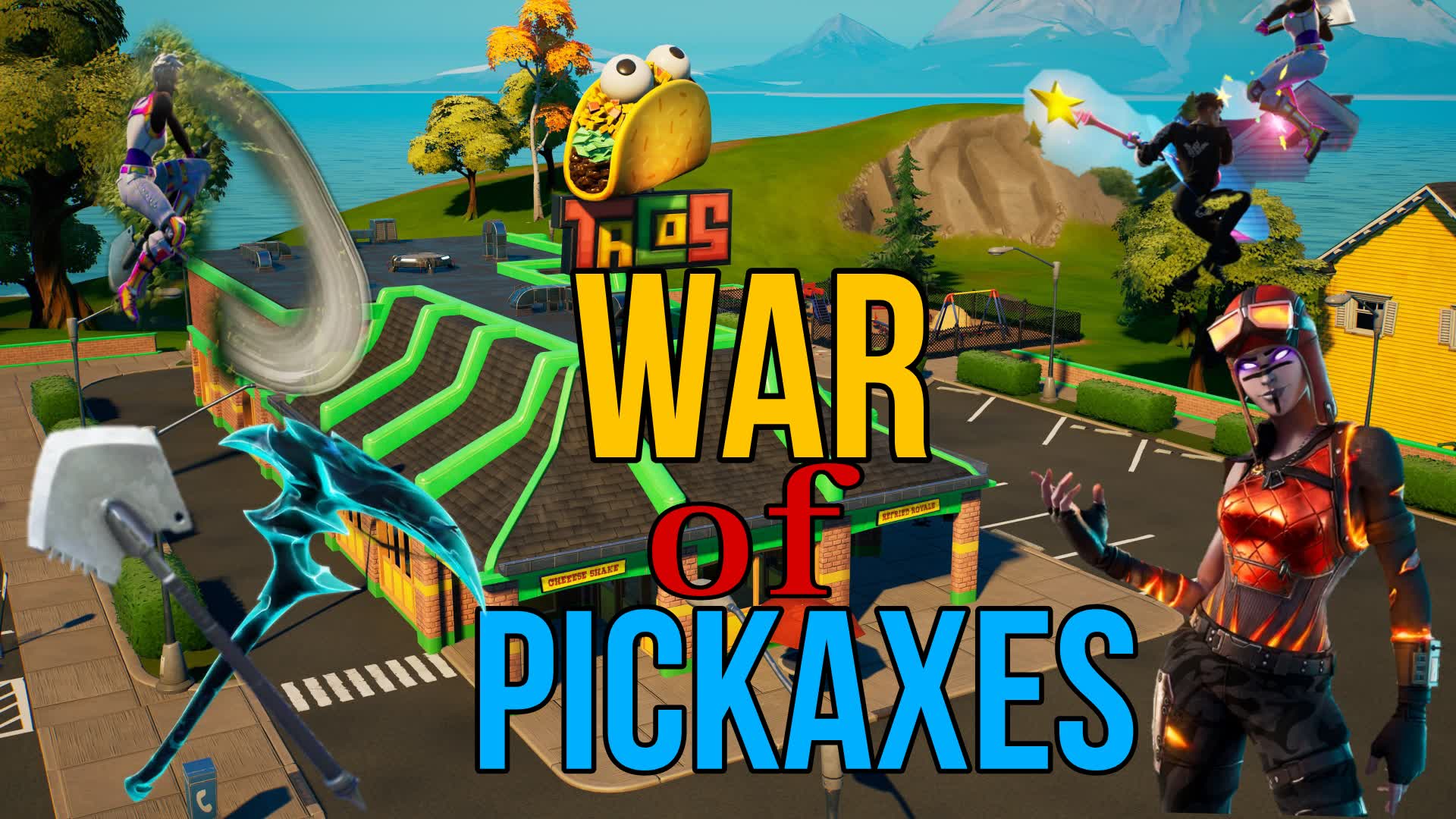 War of pickaxe BY MDG [ mestre19101 ] – Fortnite Creative Map Code