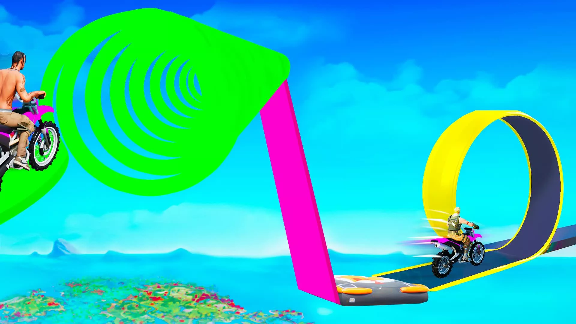 🛑 MEGA RAMP PARKOUR XXL IMPOSSIBLE 🚫 [ lagri ] – Fortnite Creative Map Code