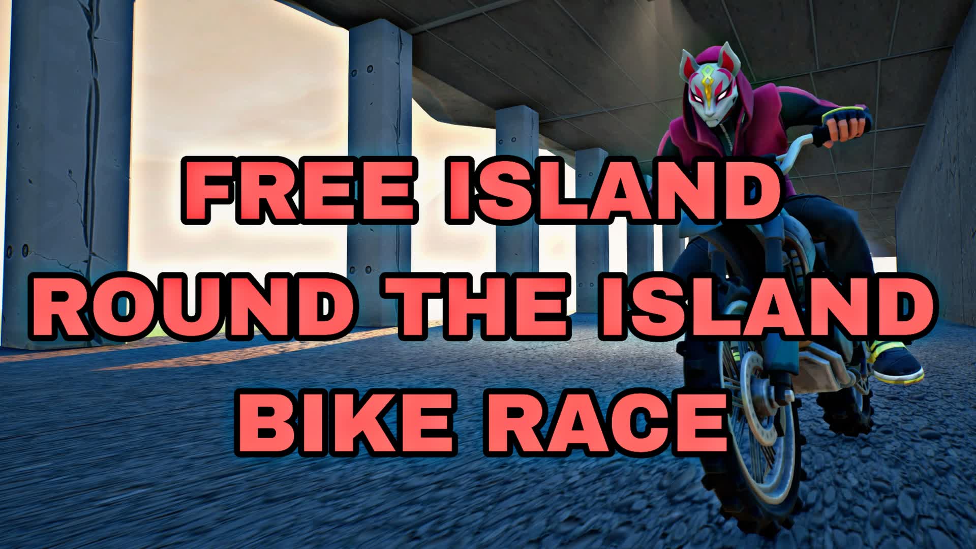 FREE ISLAND ROUND THE ISLAND BIKE RACE [ knt78 ] – Fortnite Creative ...