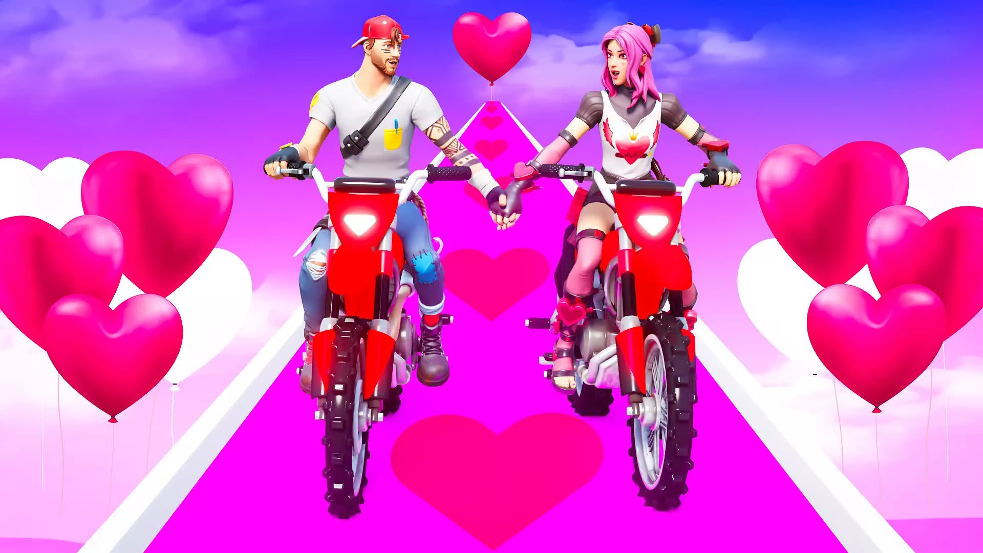 🚗LOVE RAMP XXL FIND YOUR CRUSH 🚗 [ noboe ] – Fortnite Creative Map Code