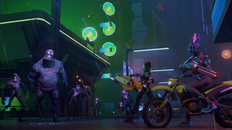 CYBER ROAD RUSH [ 404creative ] – Fortnite Creative Map Code