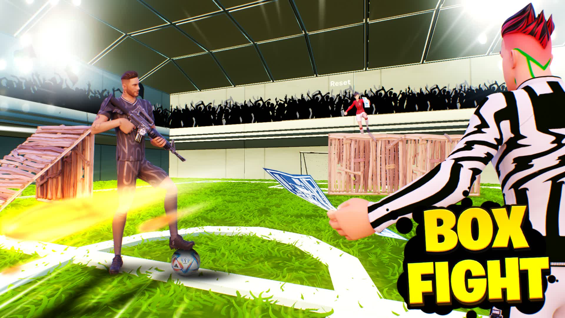 BOX FIGHT PRO || FOOTBALL [ 1v1 ] – Fortnite Creative Map Code