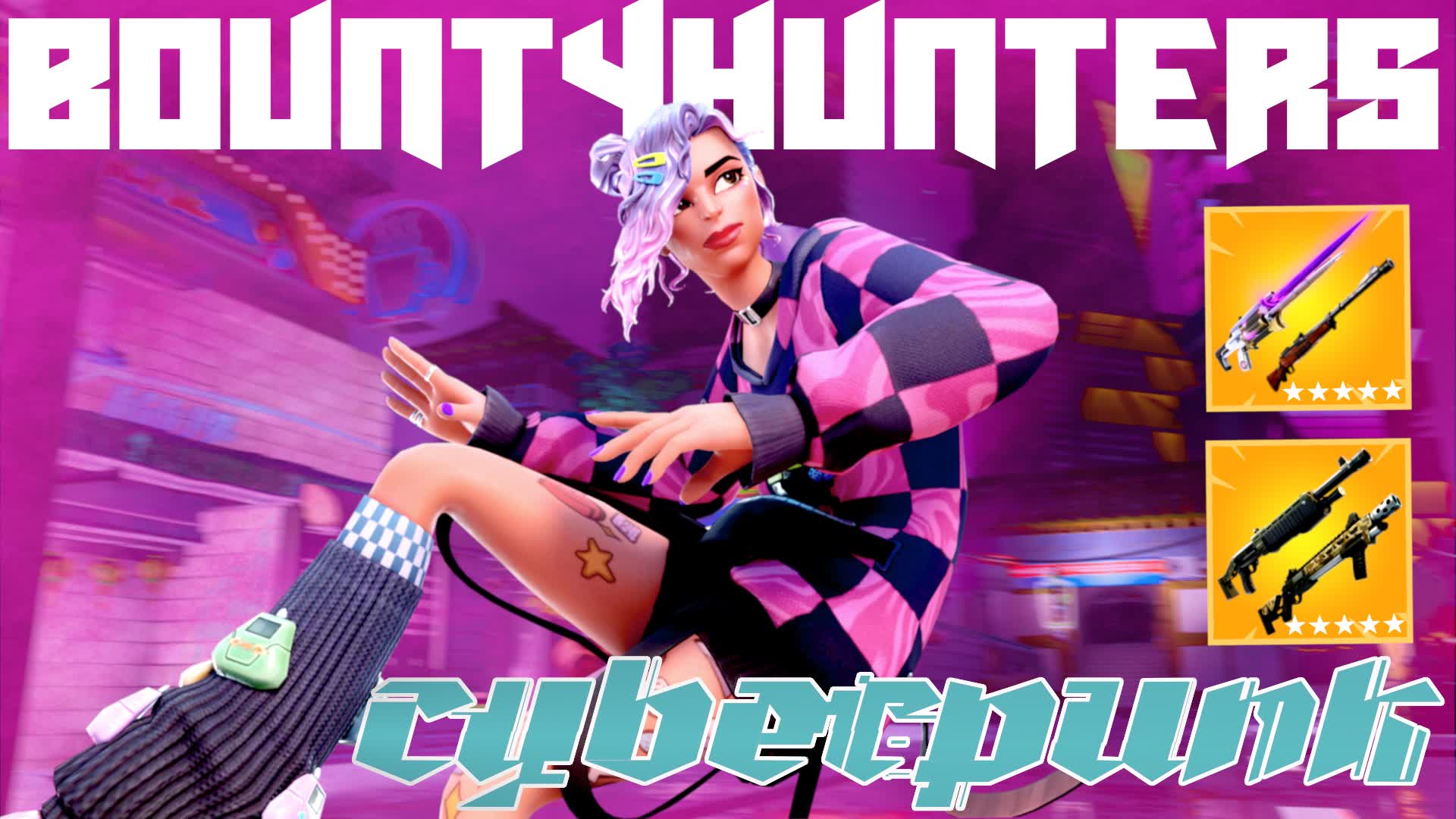 Bountyhunters: Cyberpunk Asia [ Weltenformer ] – Fortnite Creative Map Code