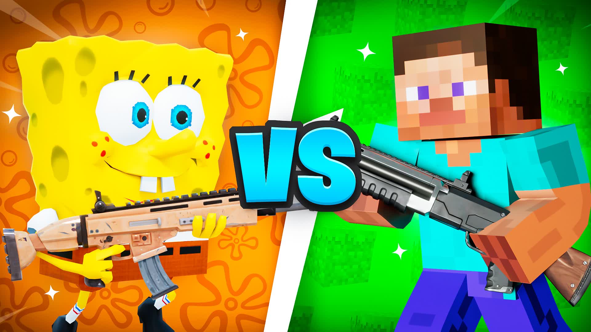 🧽 Sponge VS Craft 💎 PRO 1000 ! [ traki ] – Fortnite Creative Map Code