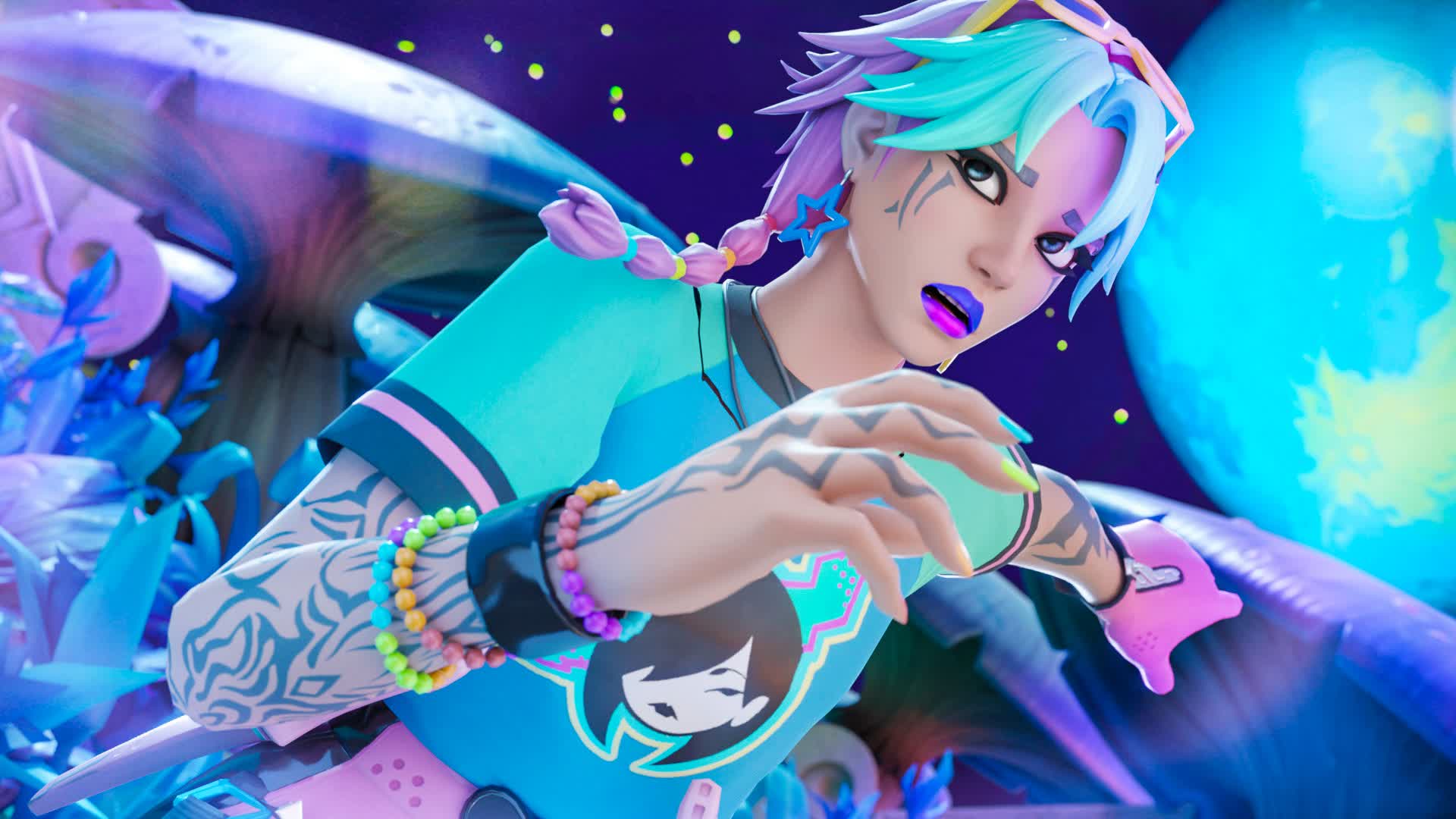 100+ Level Blue MoonGlow Deathrun [ letkyle ] – Fortnite Creative Map Code