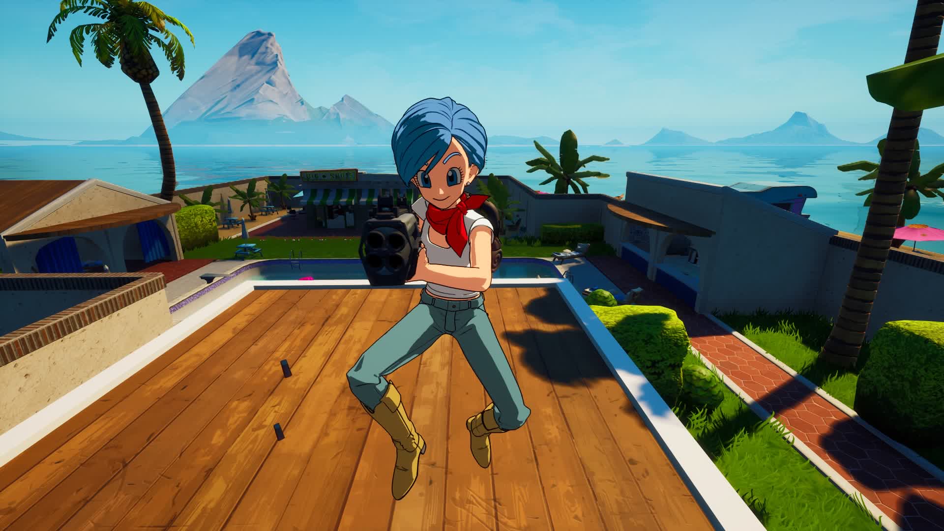 ONE SHOT IN PARADISE PALMS [ pouch007 ] – Fortnite Creative Map Code