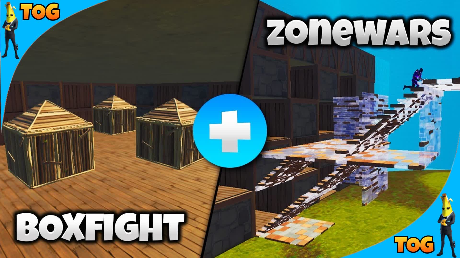 TOG'S - BOX FIGHT & ZONE WARS! [ tog ] – Fortnite Creative Map Code