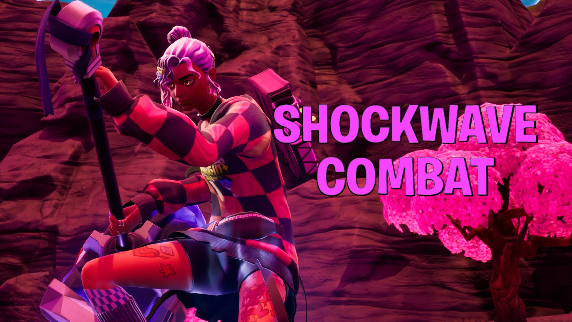 Shockwave Combat 💜💙 [ 009_dreamscape ] – Fortnite Creative Map Code