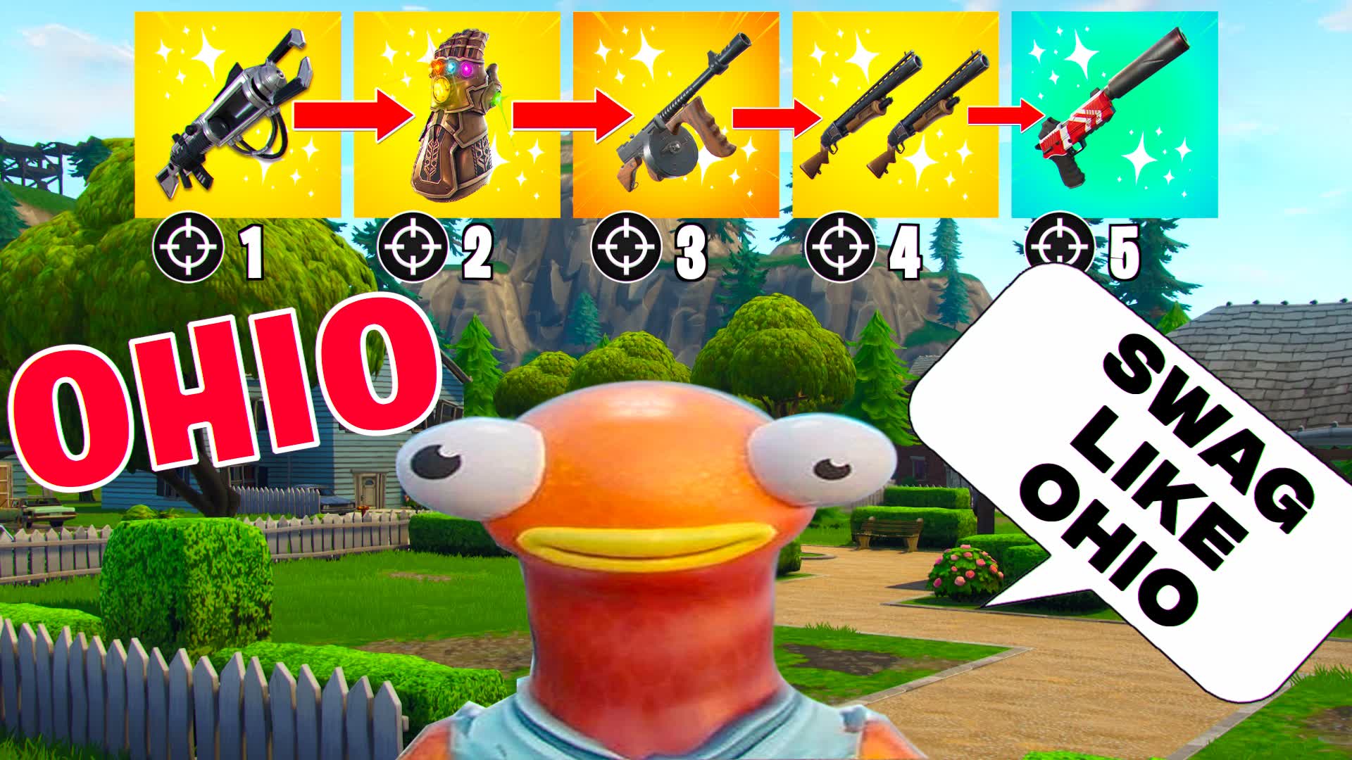 ☠OHIO OG GUN GAME ☠ [ KND ] – Fortnite Creative Map Code
