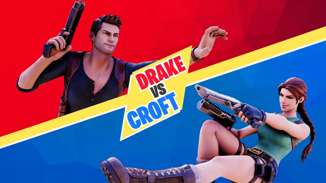 LARA CROFT VS NATHAN BLAKE [ pouch007 ] – Fortnite Creative Map Code