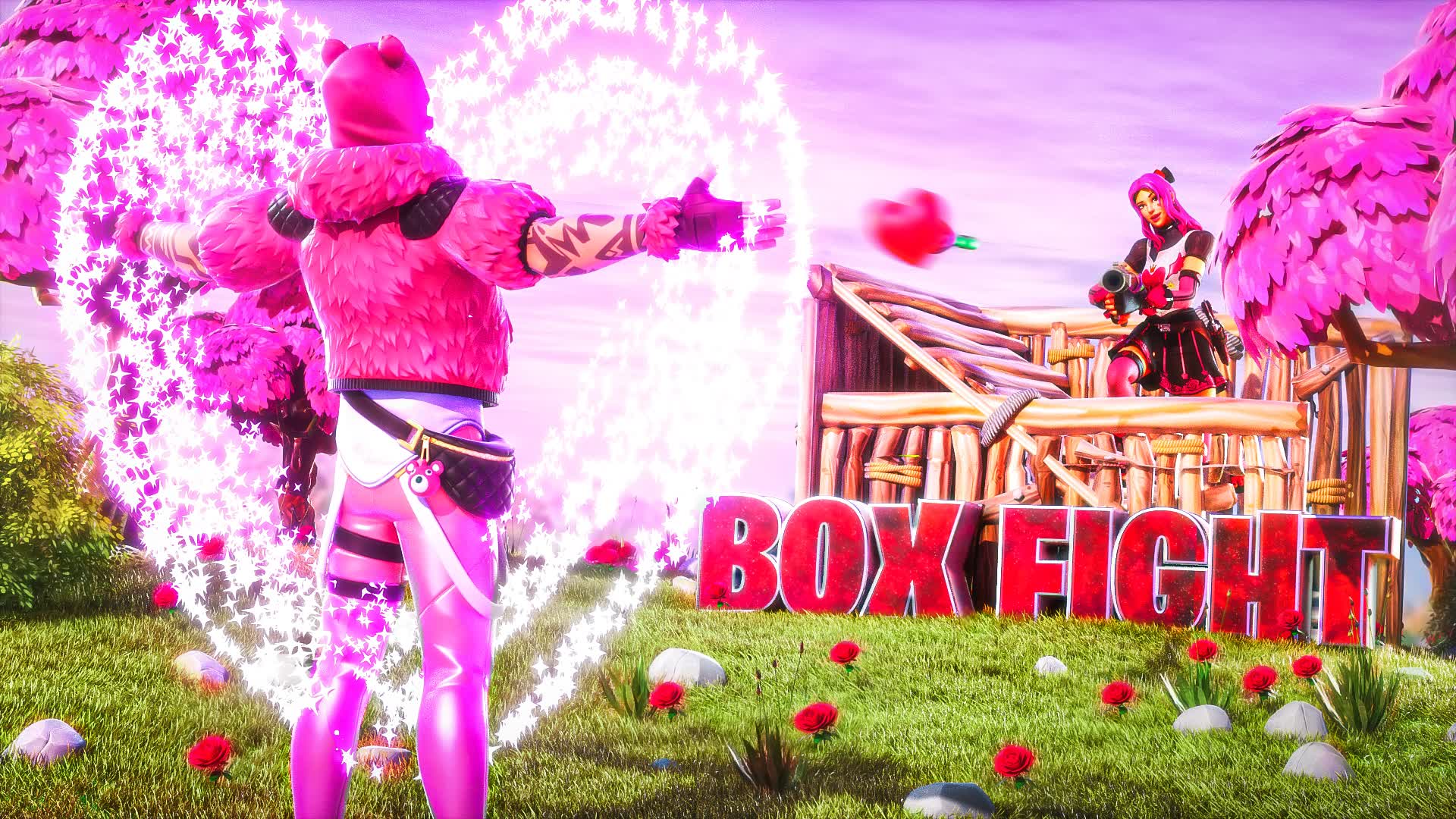 Valentine's box fight [ beteam ] – Fortnite Creative Map Code