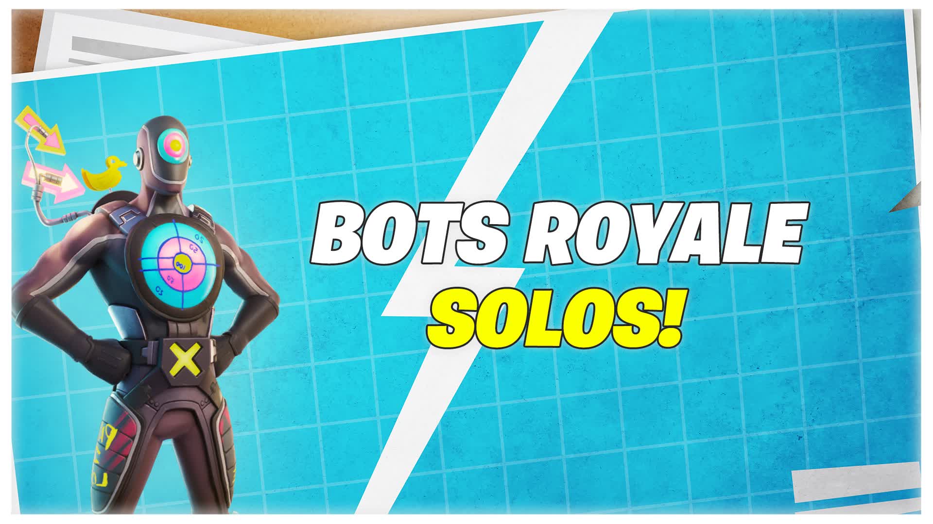 🤖 Bots Royale (Solos) 🤖 [ nsmash ] – Fortnite Creative Map Code