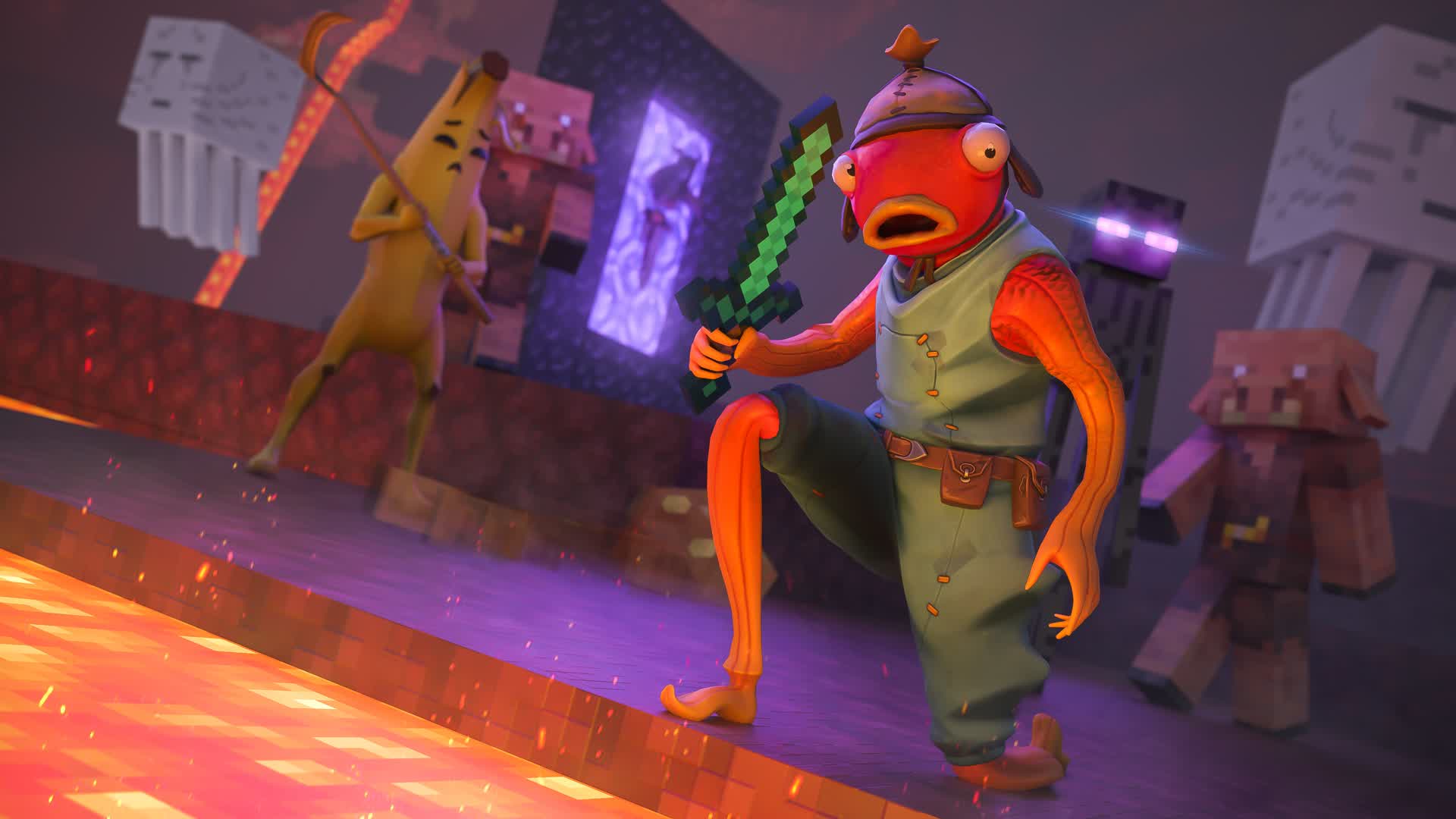 💎 FORTCRAFT NETHER FFA 💎 [ traki ] – Fortnite Creative Map Code