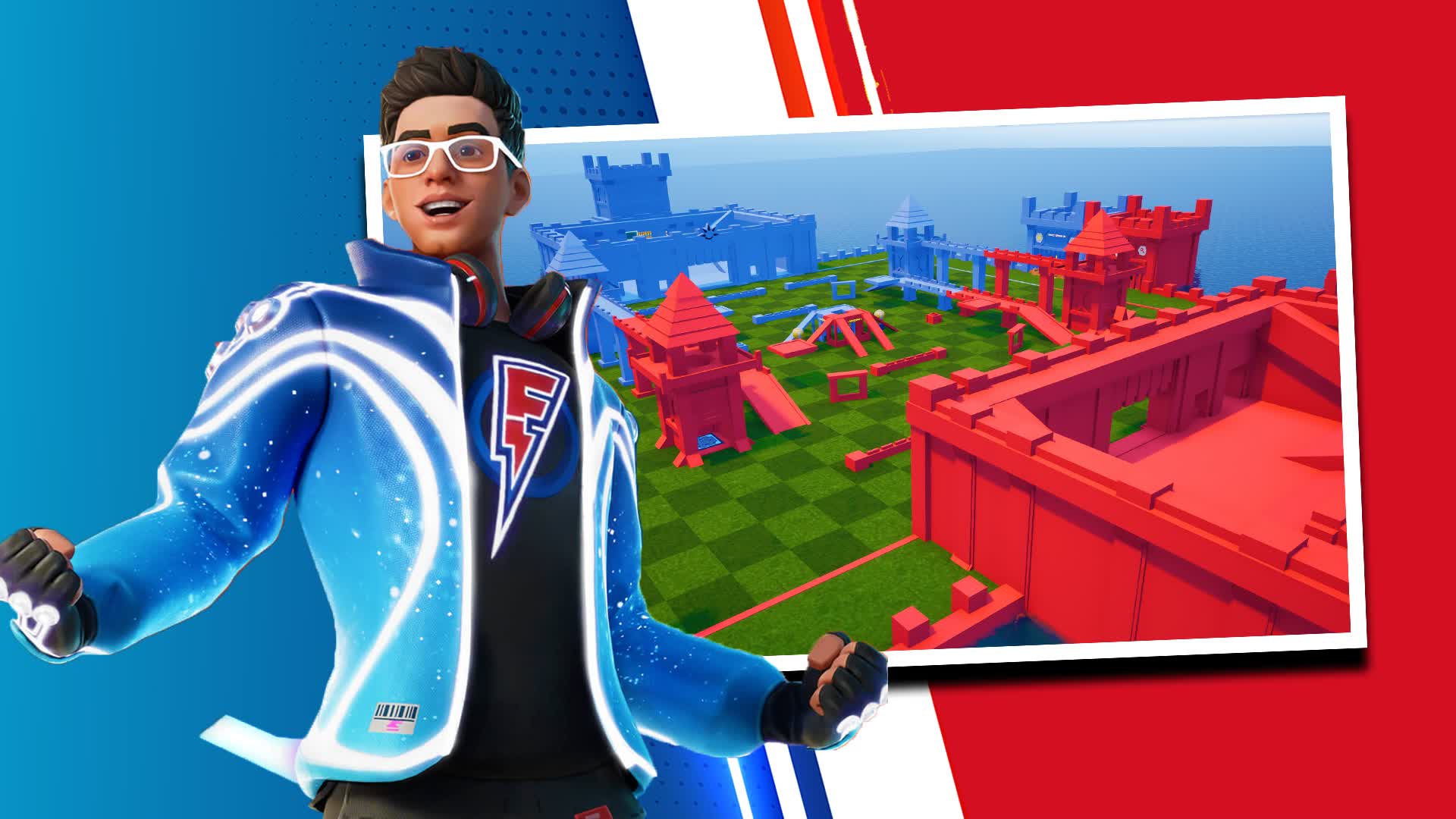 Flakes RUMBLE 10v10 [ Anza ] – Fortnite Creative Map Code
