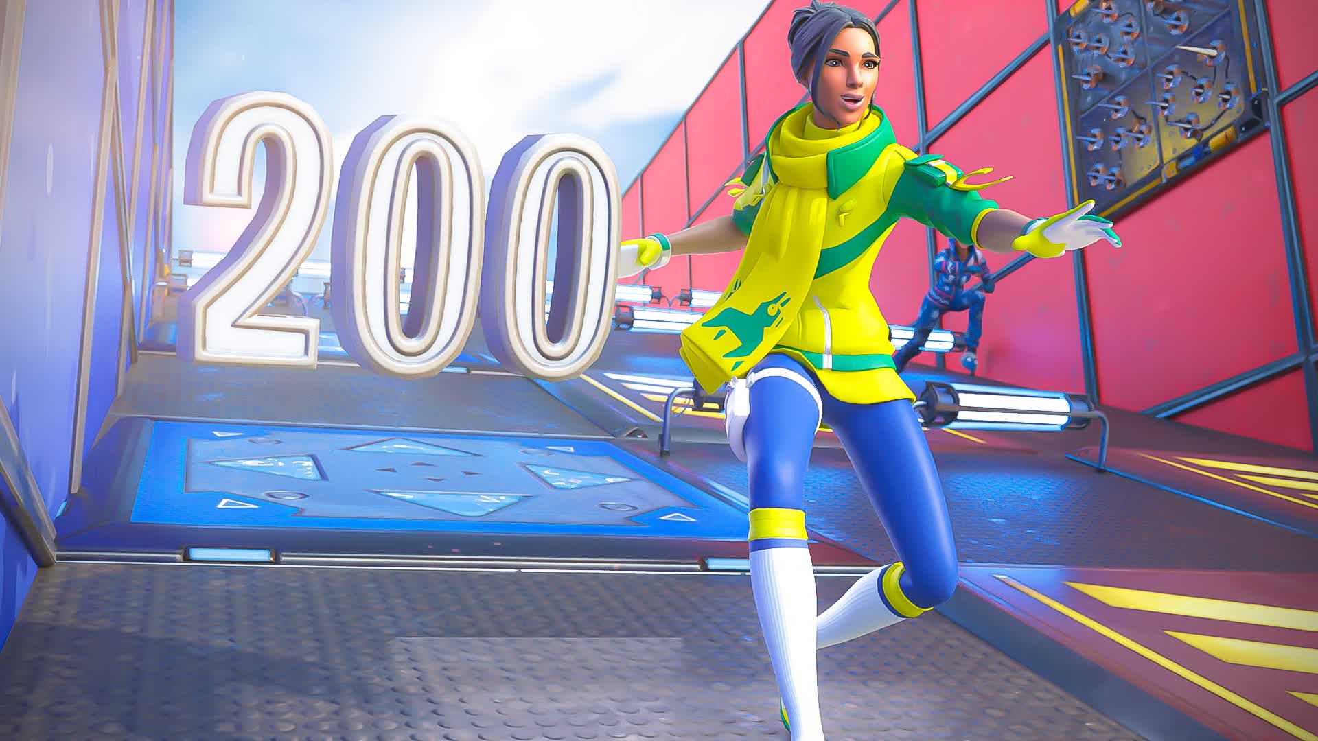 +200 LEVELS DEATHRUN - RED & BLUE [ shadow-tdf ] – Fortnite Creative Map Code