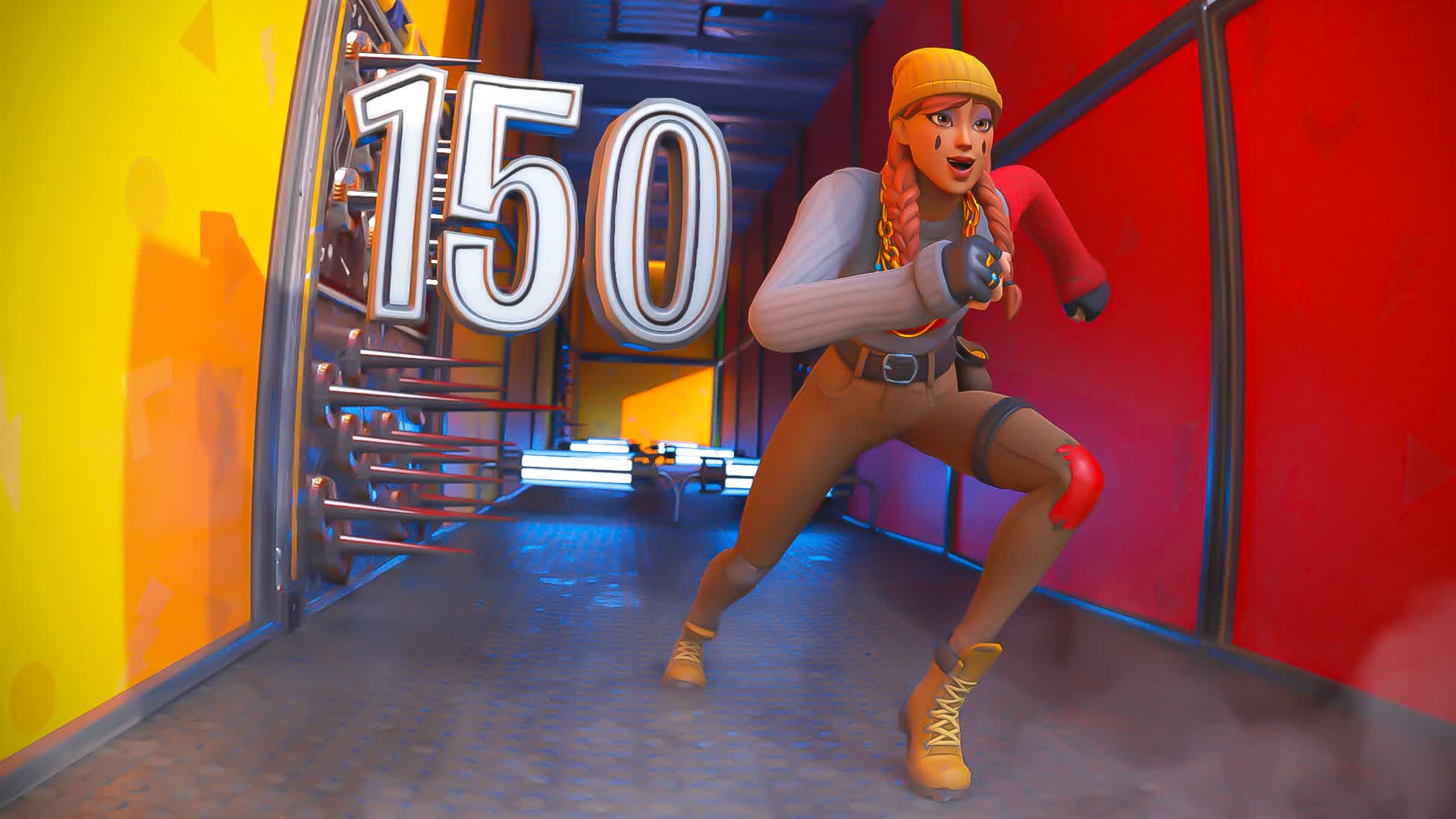 +150 LEVELS DEATHRUN - YELLOW VS RED [ shadow-tdf ] – Fortnite Creative Map Code