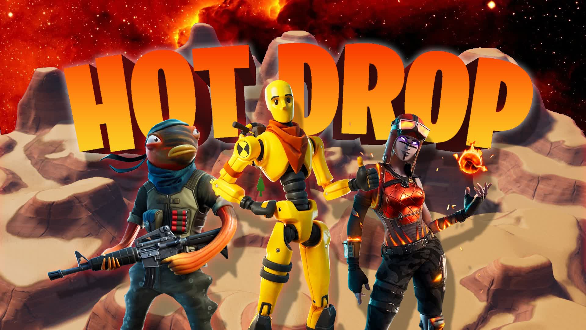 HOT DROP 🔥 [ mackan ] – Fortnite Creative Map Code