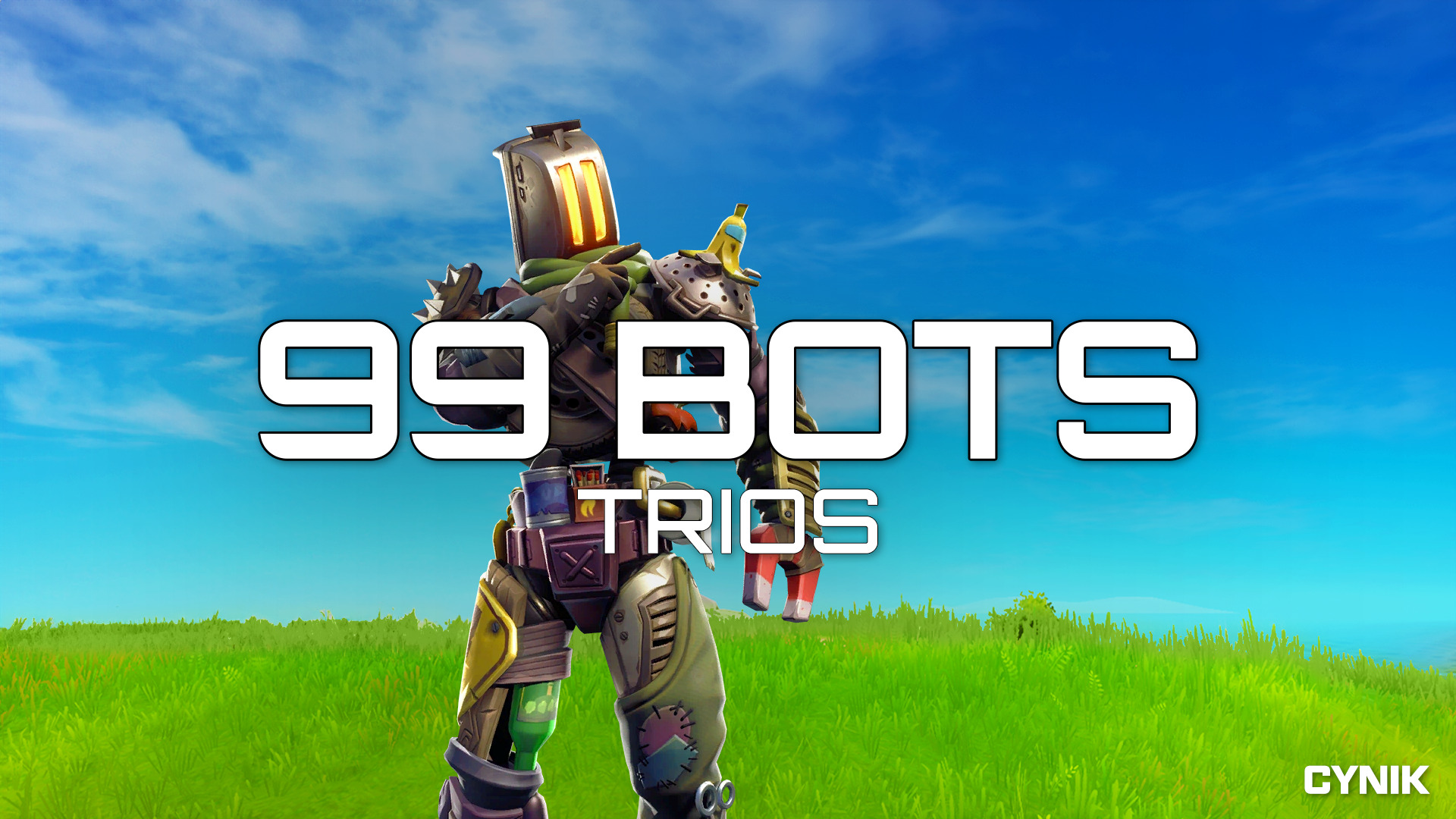 BR Trios 99 BOTS AI Practice [ cyniktg ] – Fortnite Creative Map Code