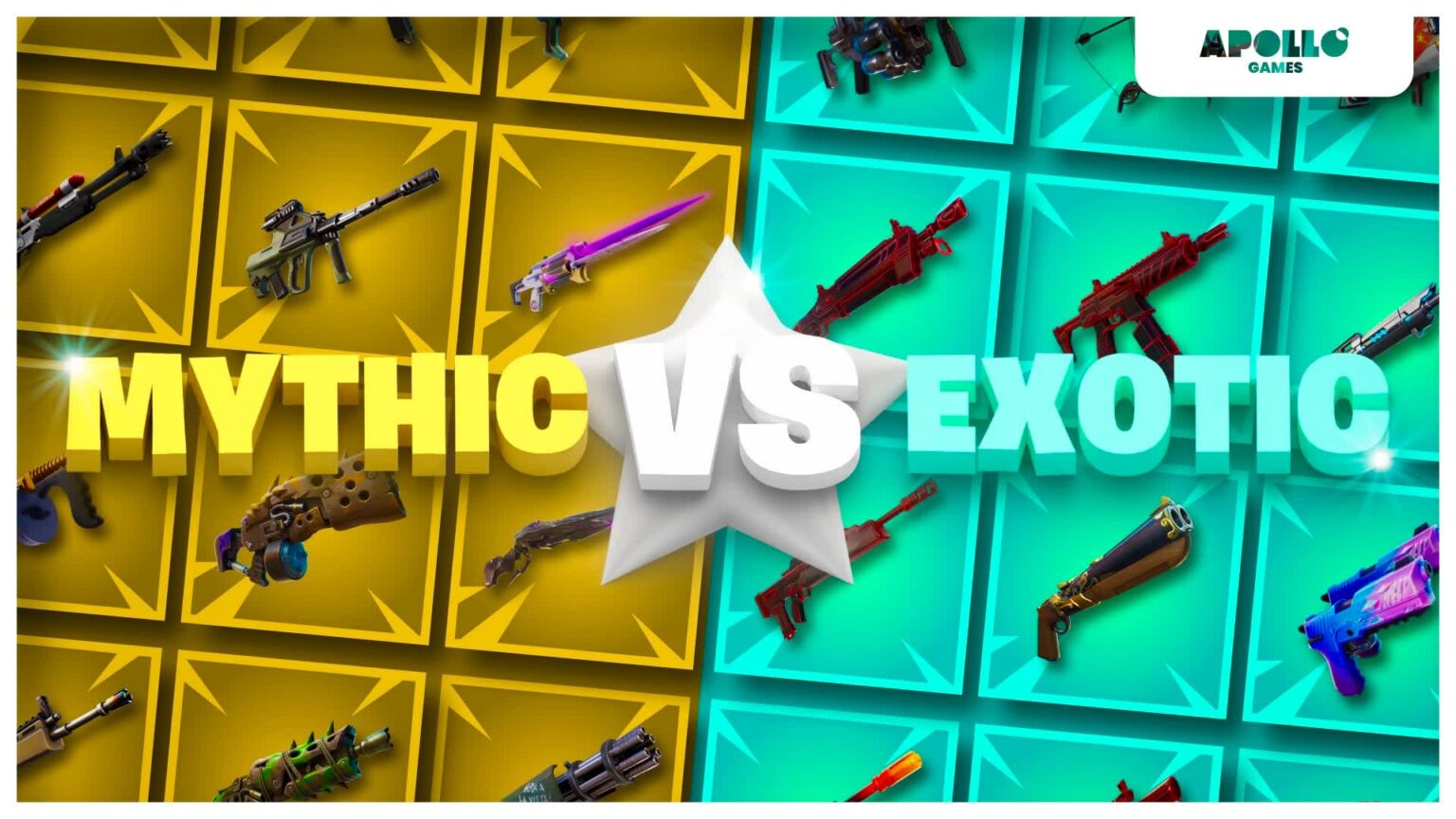 Mythic vs Exotic Arena [ mtg-apollo ] – Fortnite Creative Map Code