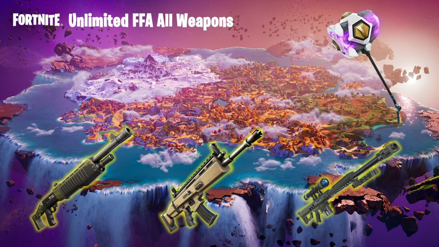 Unlimited FFA All Weapons! [ tyfighter ] – Fortnite Creative Map Code