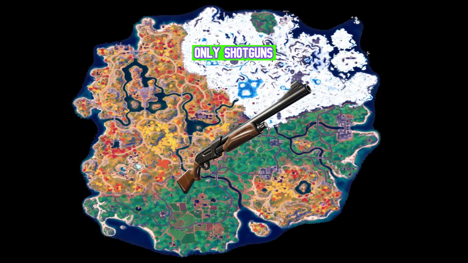 Only shotguns [ 3erbyt ] – Fortnite Creative Map Code