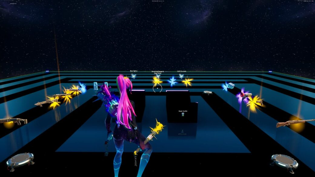 Neon Dodgeball [ smoushie ] – Fortnite Creative Map Code