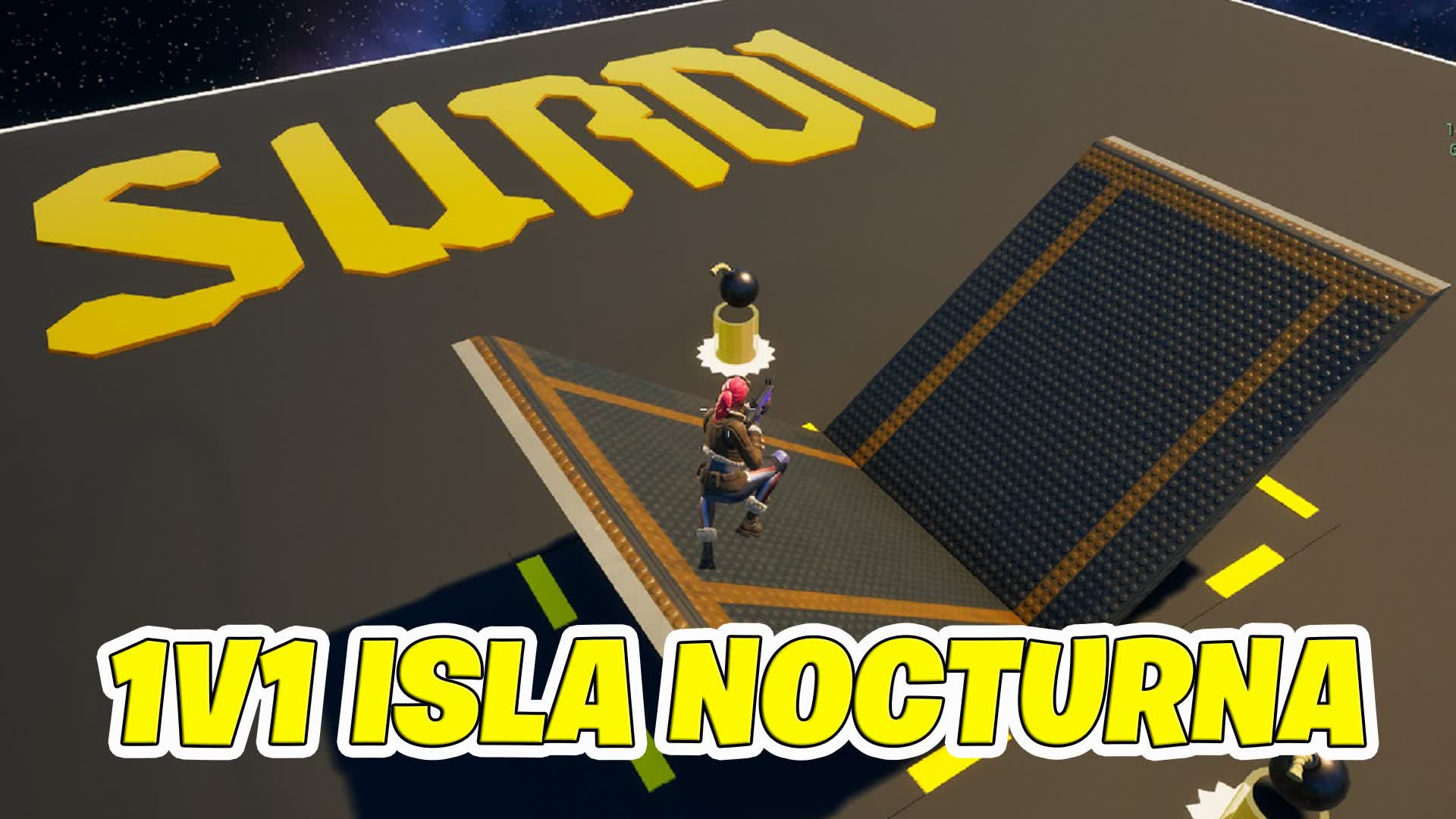 1V1 ISLA NOCTURNA SURDINHO [ surdi ] – Fortnite Creative Map Code